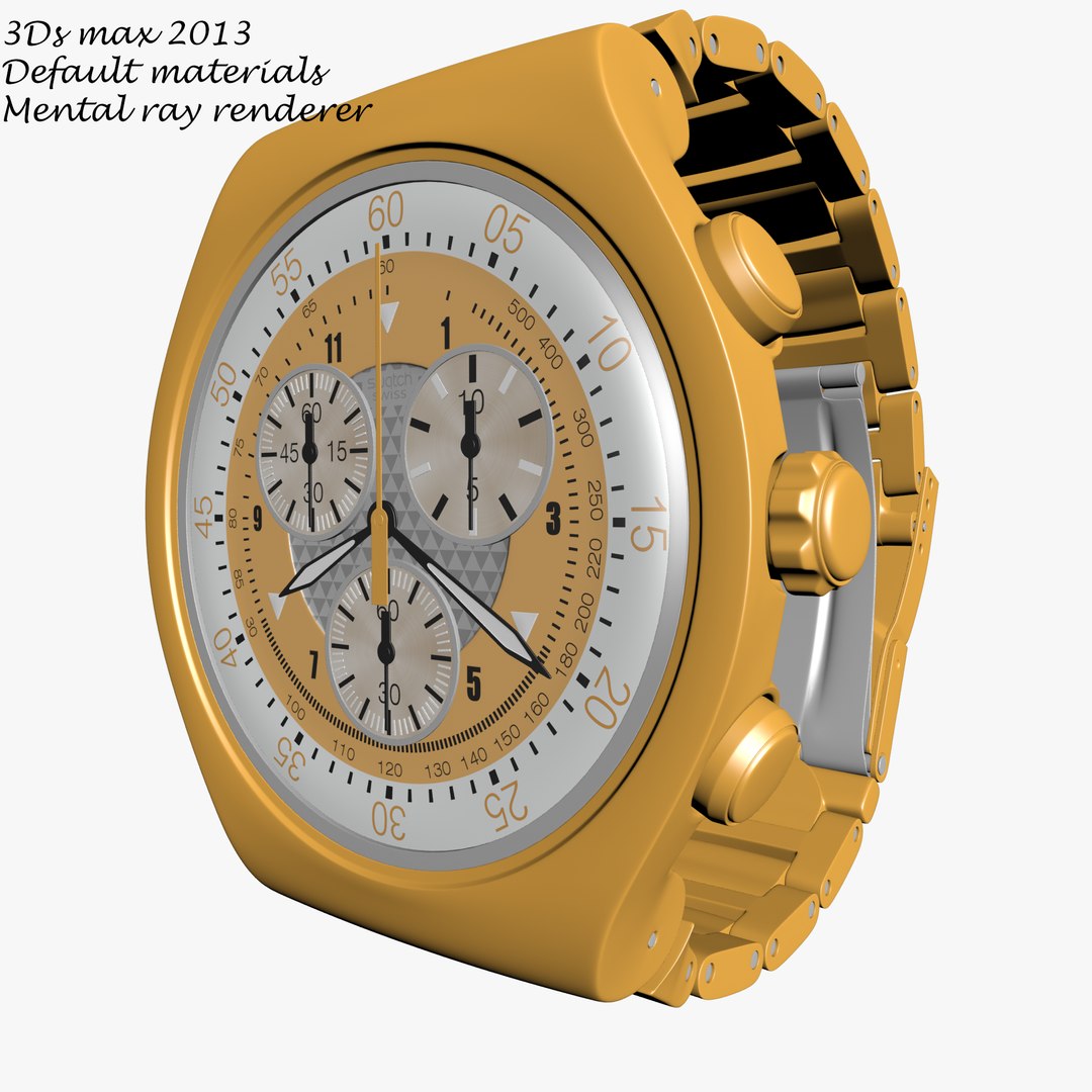 3d Swatch Irony Gold