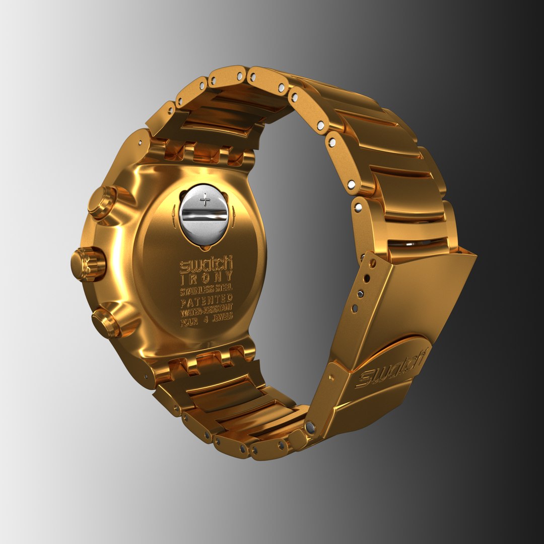 3d Swatch Irony Gold