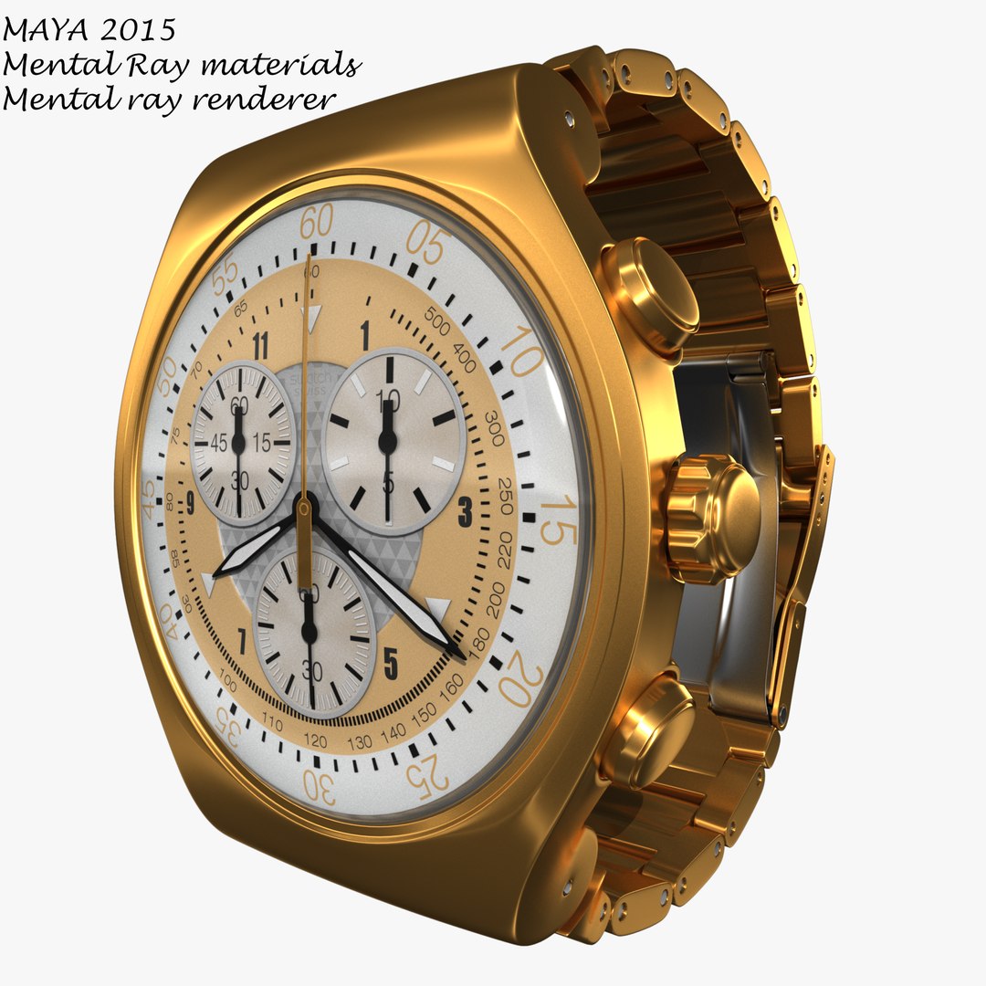 3d Swatch Irony Gold