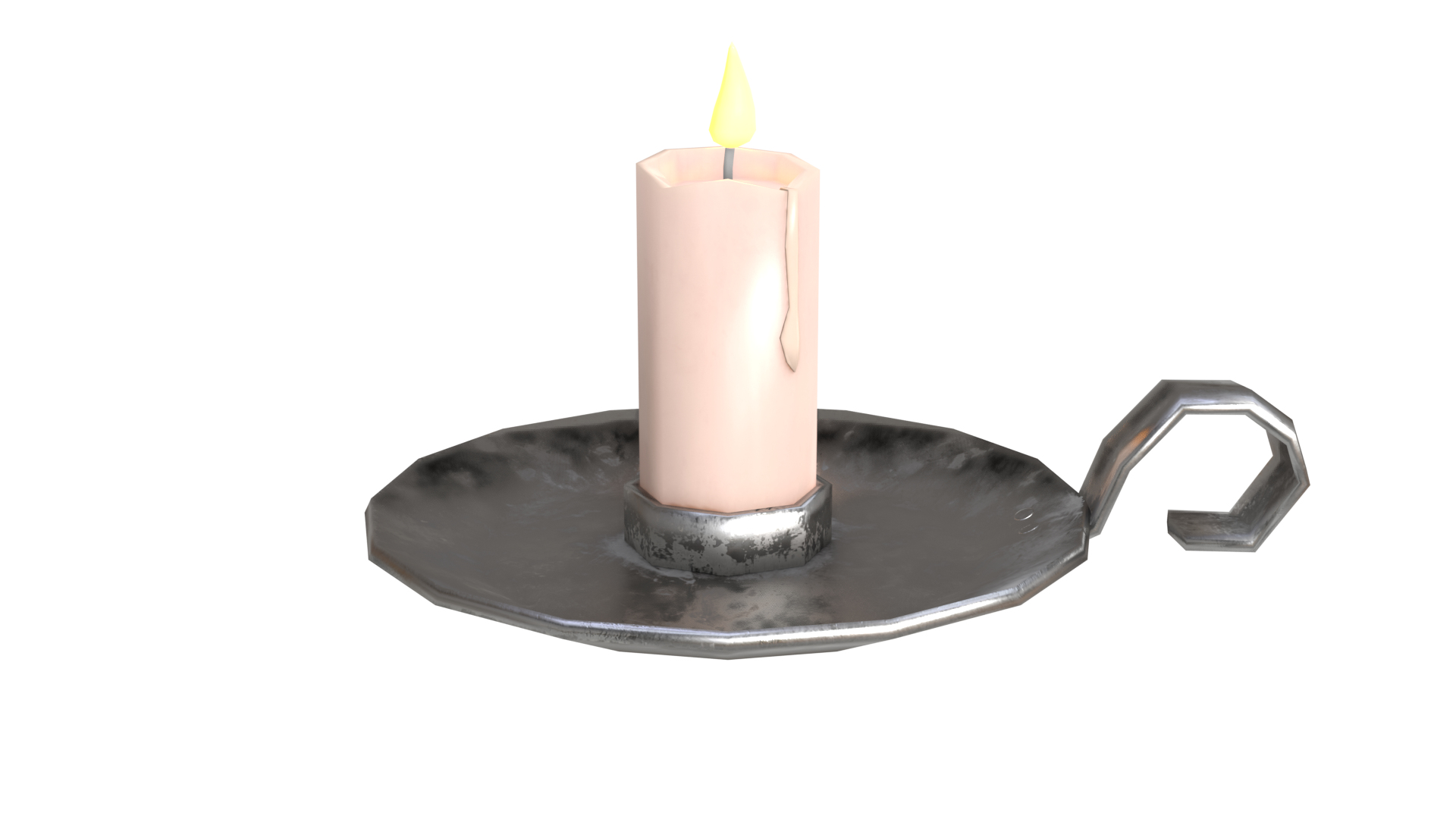 3D Candle Model - TurboSquid 1996374