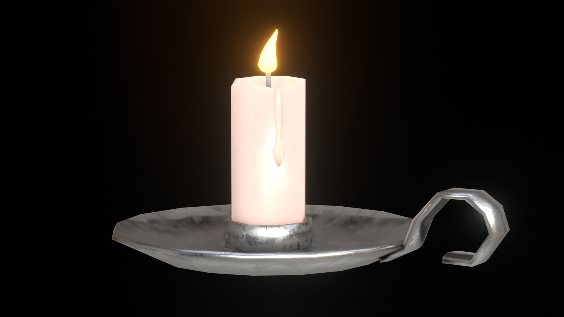 3D Candle Model - TurboSquid 1996374