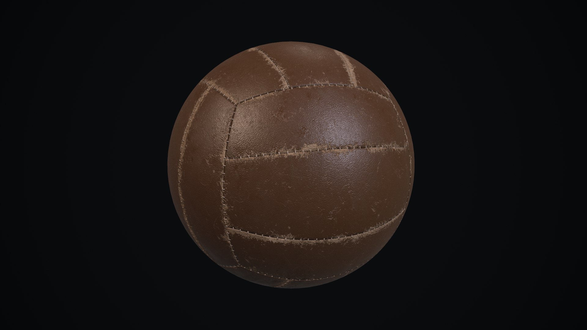 3D old volleyball ball model - TurboSquid 1504248