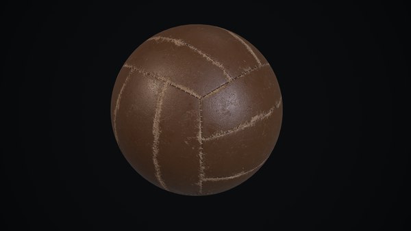 3D old volleyball ball model - TurboSquid 1504248