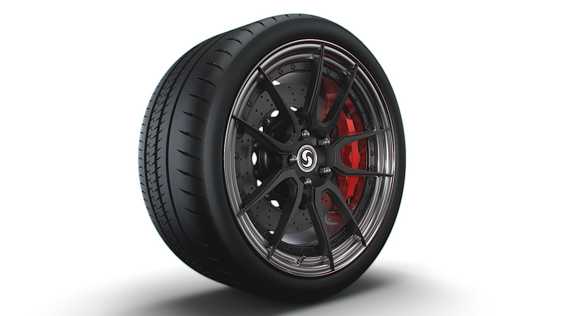 3D Model Signature SV302S Wheel - TurboSquid 2027150