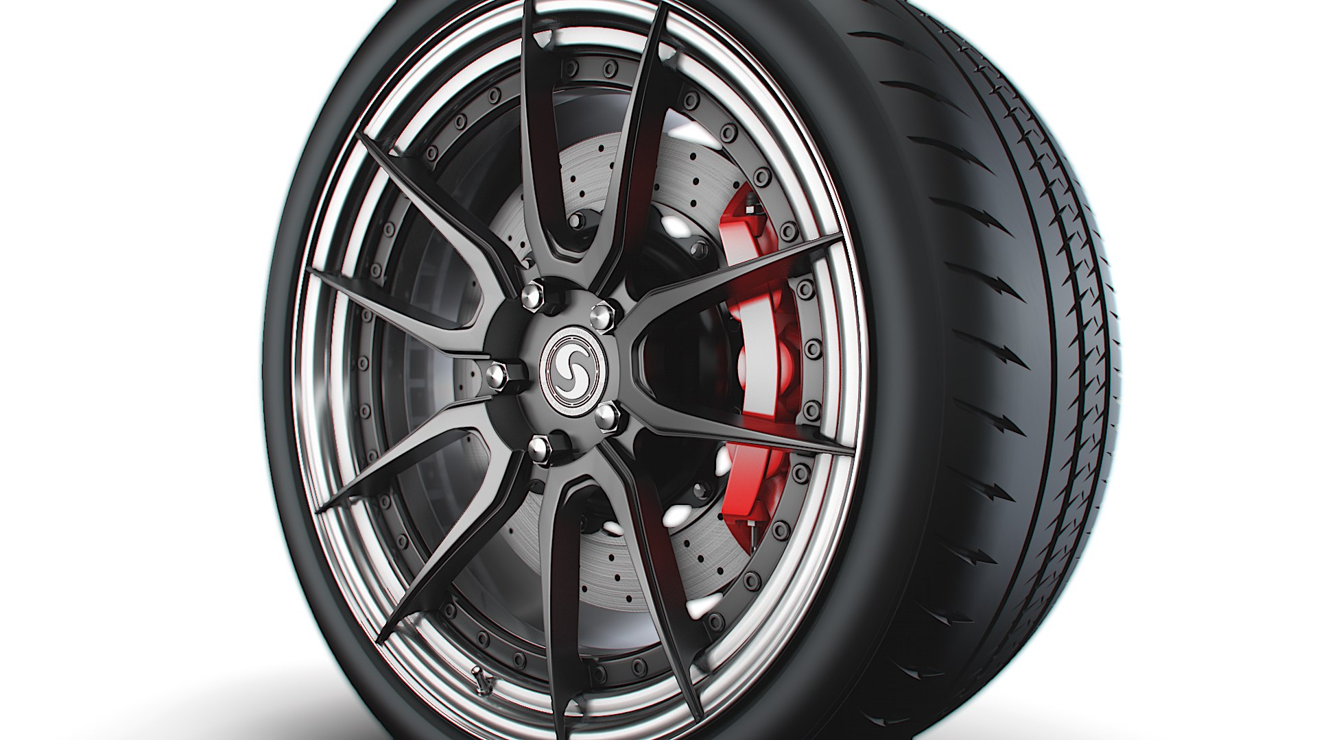 3D Model Signature SV302S Wheel - TurboSquid 2027150