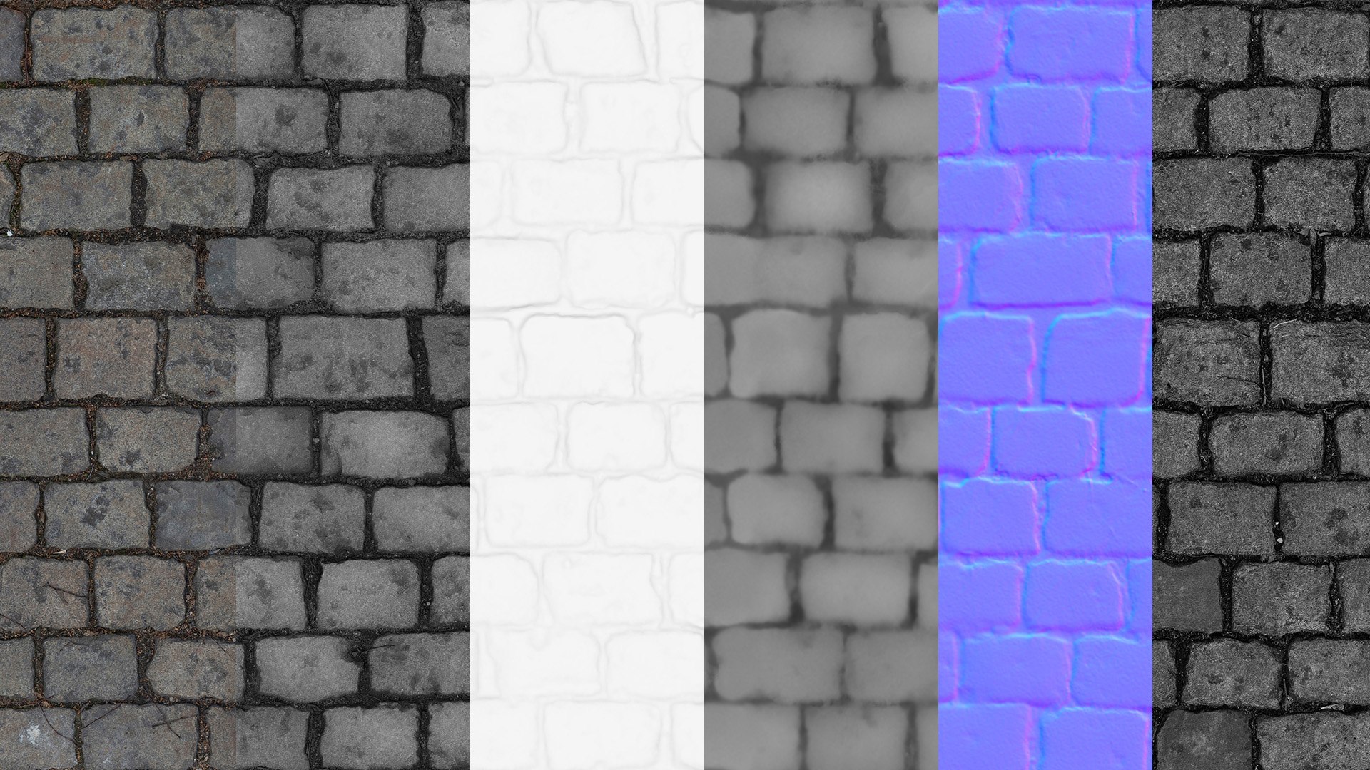 Pavement Cobblestone 3D - TurboSquid 1211703