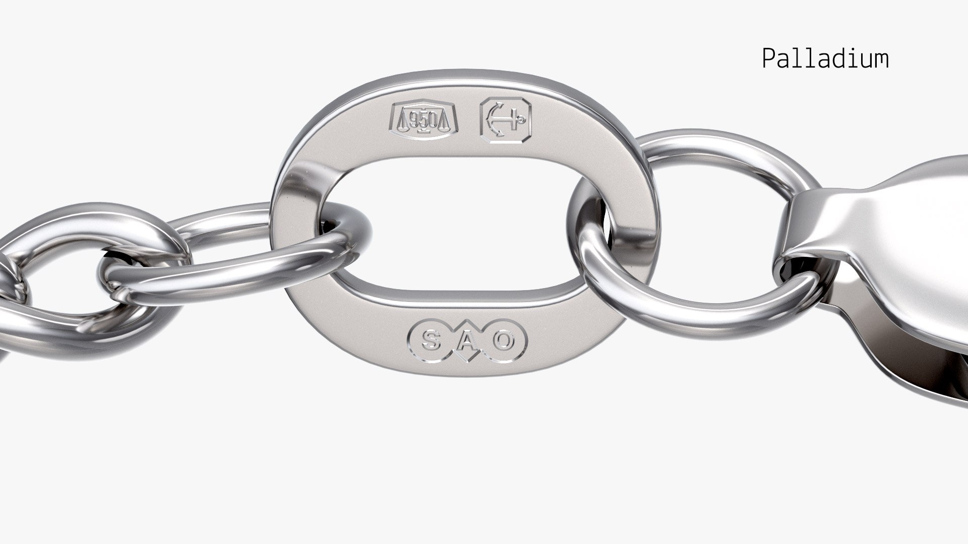 3D Chain Necklace Model - TurboSquid 1649384