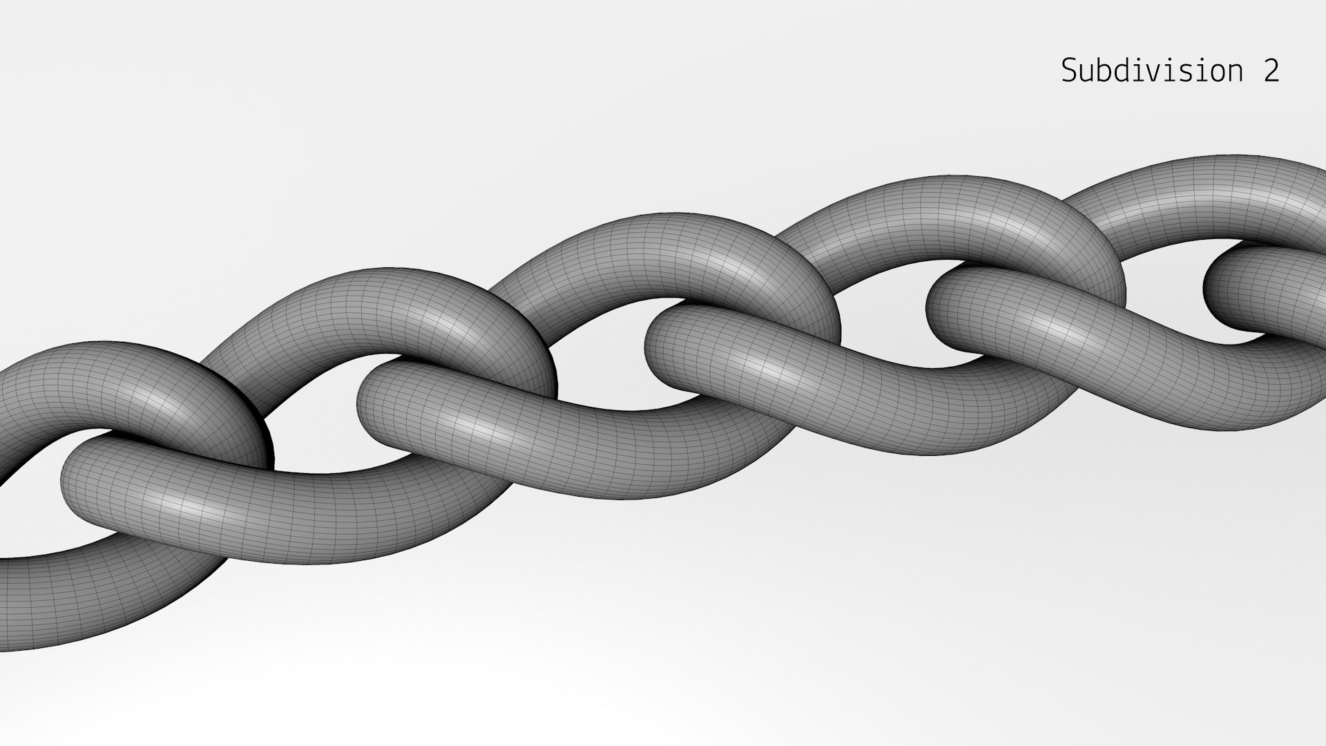 3D Chain Necklace Model - TurboSquid 1649384