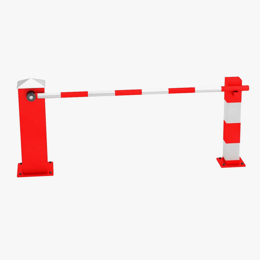 3d model boom gate