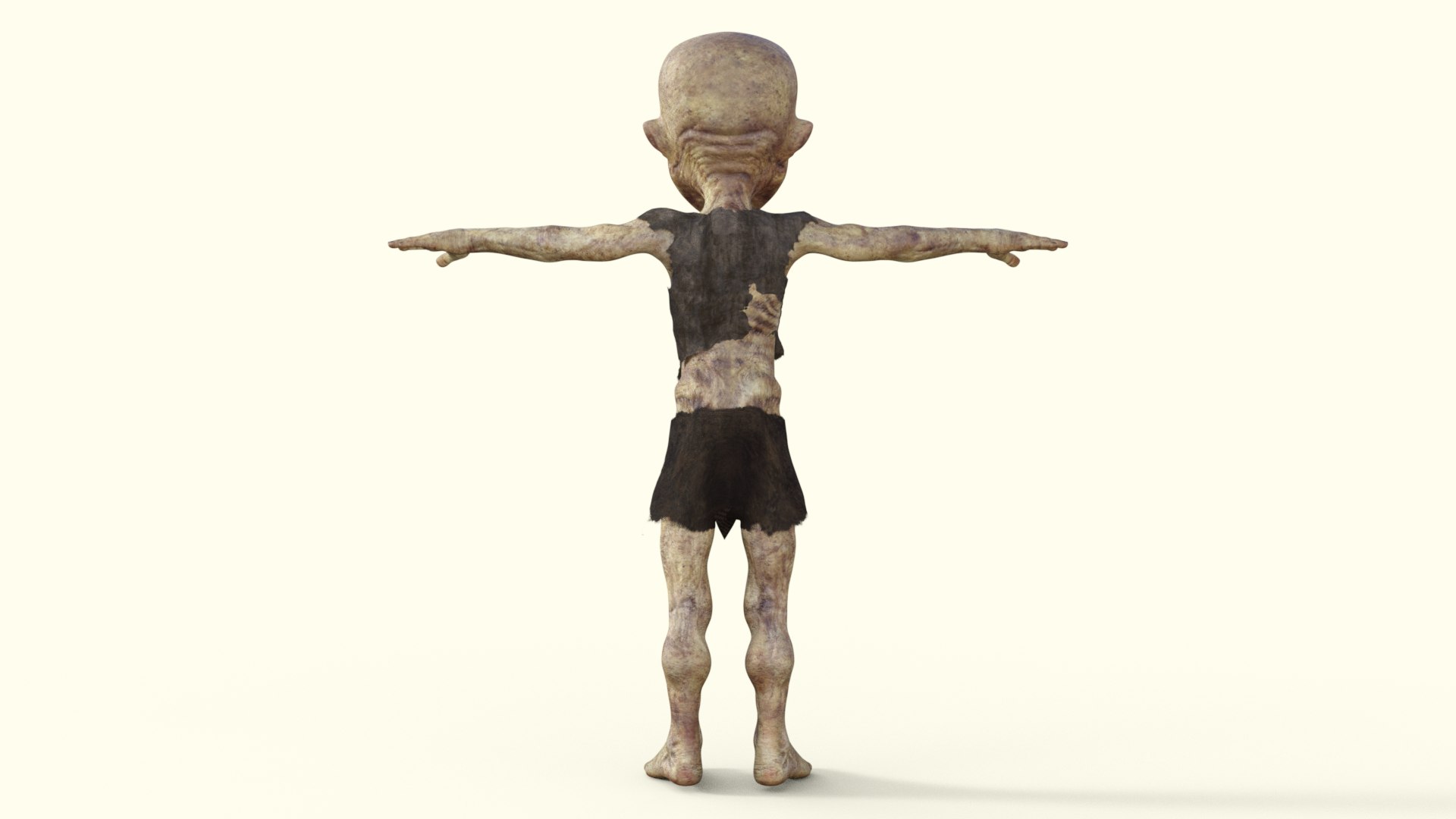 3D Model Scary Zombie Rigged - TurboSquid 2205698