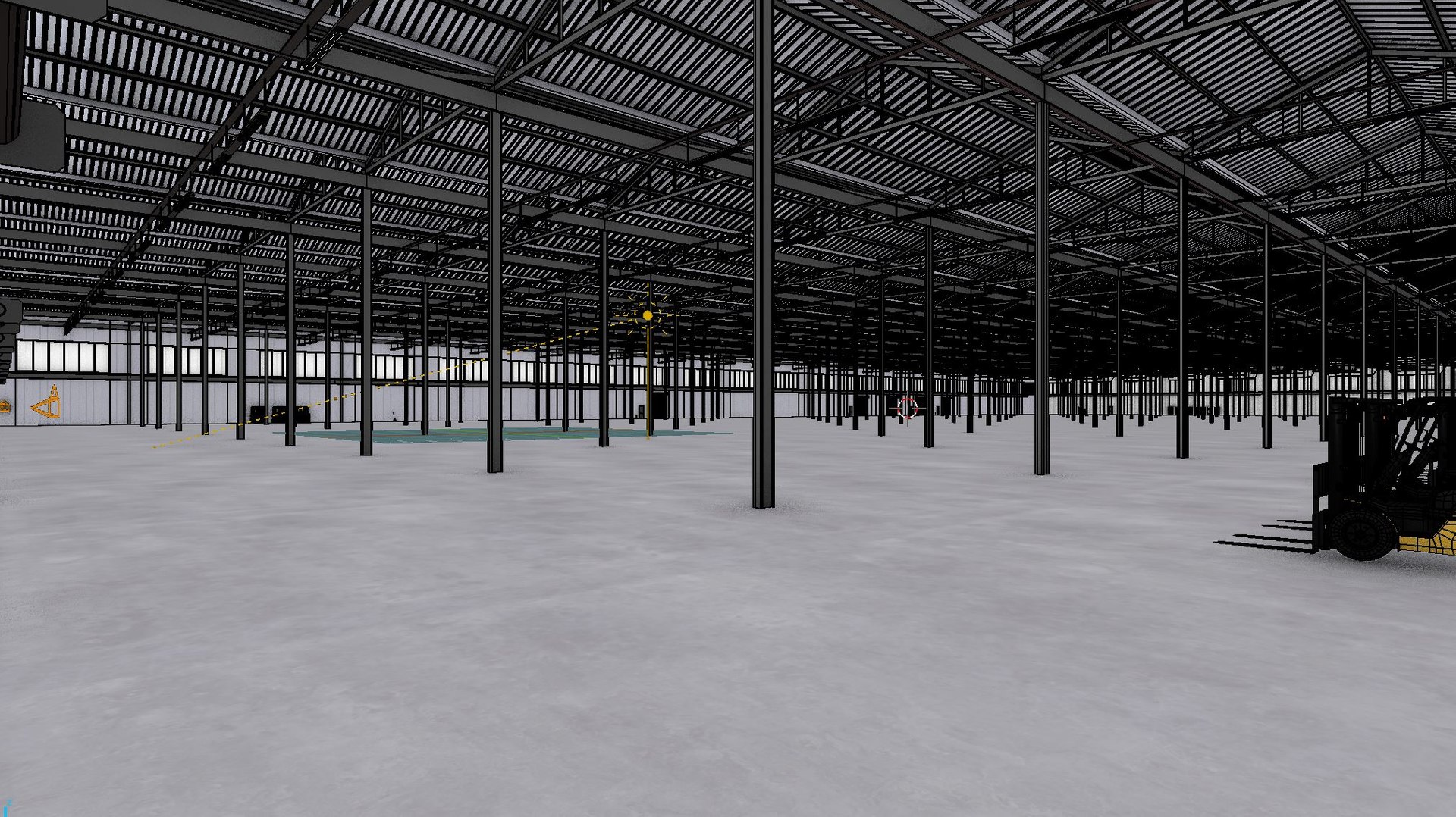 3D Model Industrial Building Interior 5b - TurboSquid 1269891