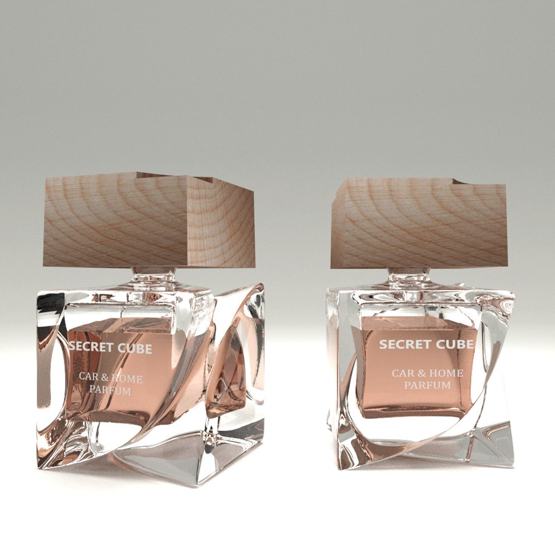 secret cube 3d model