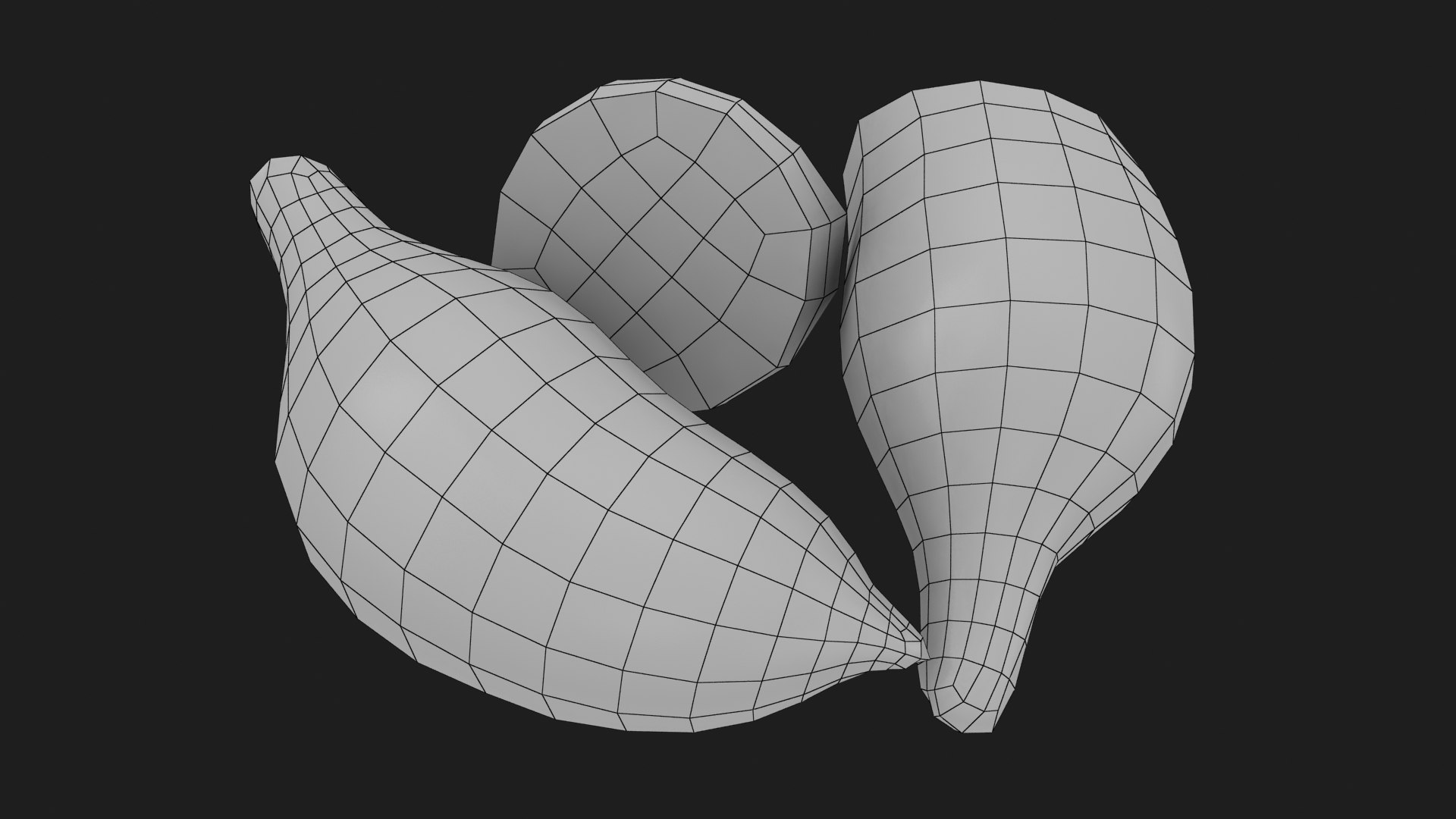 Sweet Potatoes Low Poly model - TurboSquid 2117318