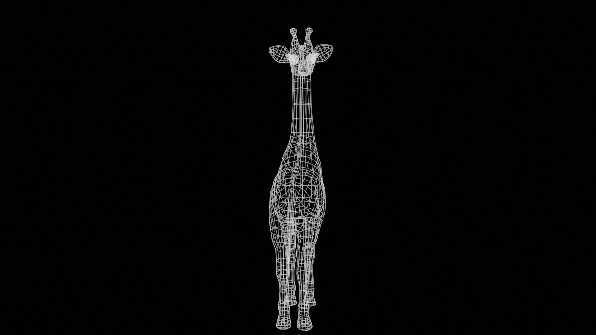 3D Giraffe Rig High-poly Textured - TurboSquid 2345106