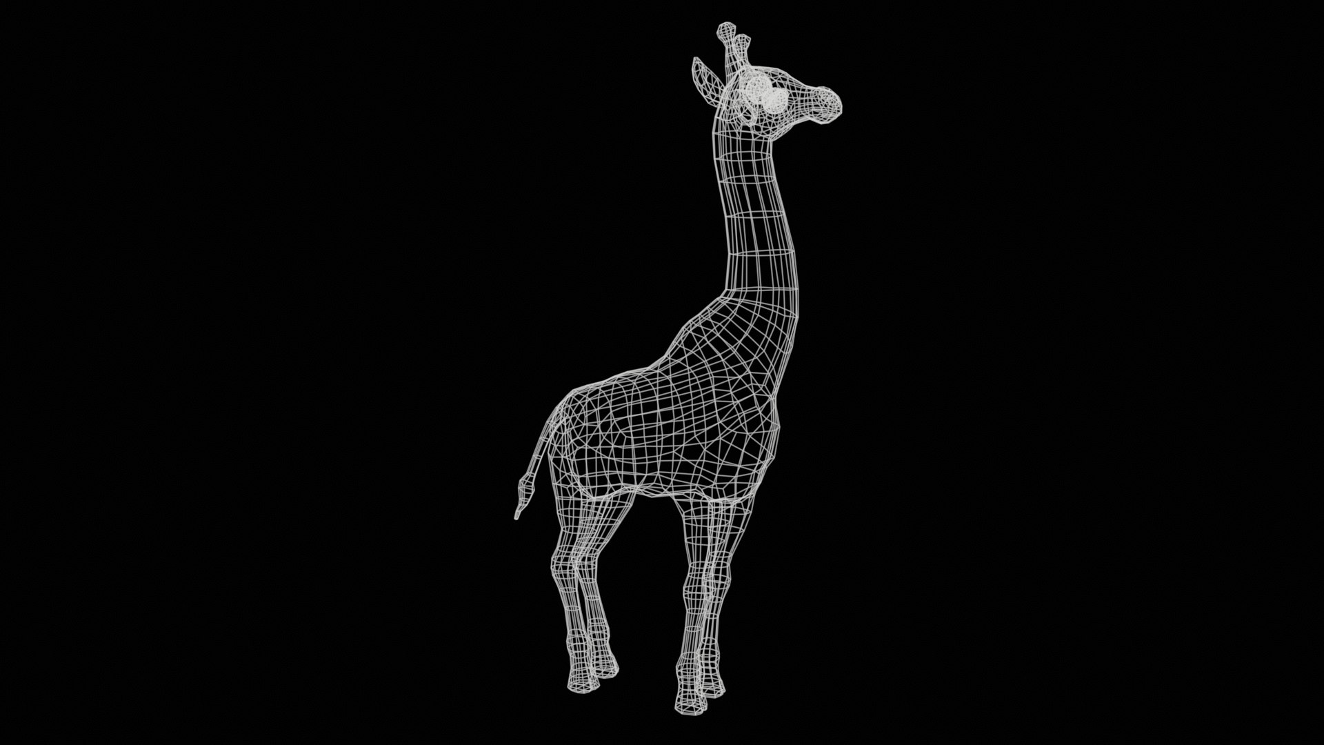 3D Giraffe Rig High-poly Textured - TurboSquid 2345106