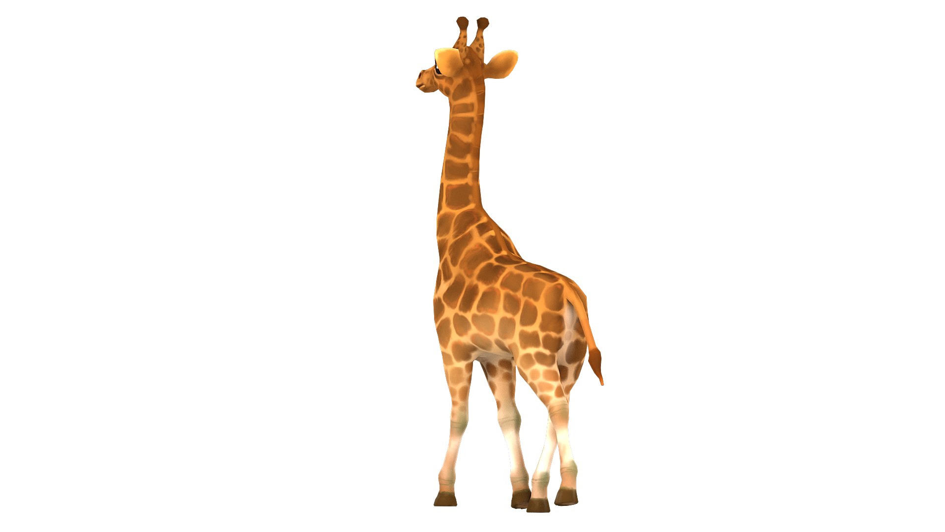 3D Giraffe Rig High-poly Textured - TurboSquid 2345106