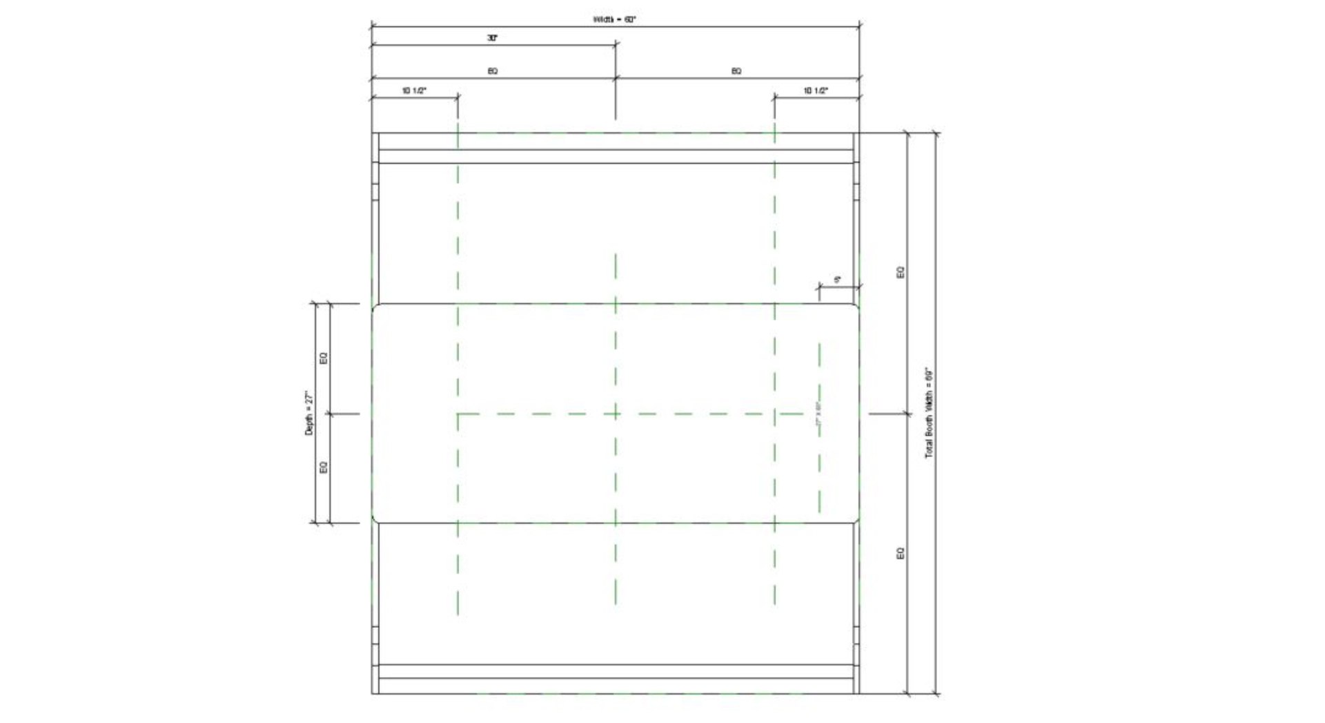 Parametric Booth Seating 3D Model - TurboSquid 1971314