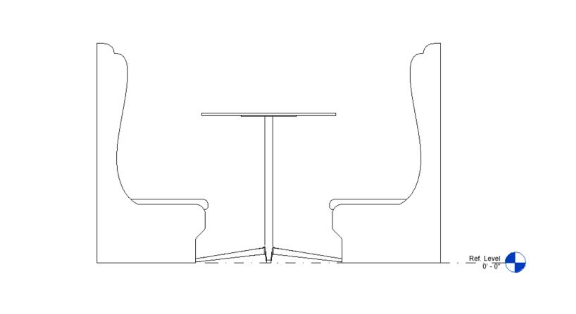 Parametric Booth Seating 3D Model - TurboSquid 1971314