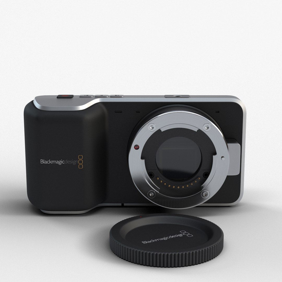 Blackmagic Pocket Camera 3d Max