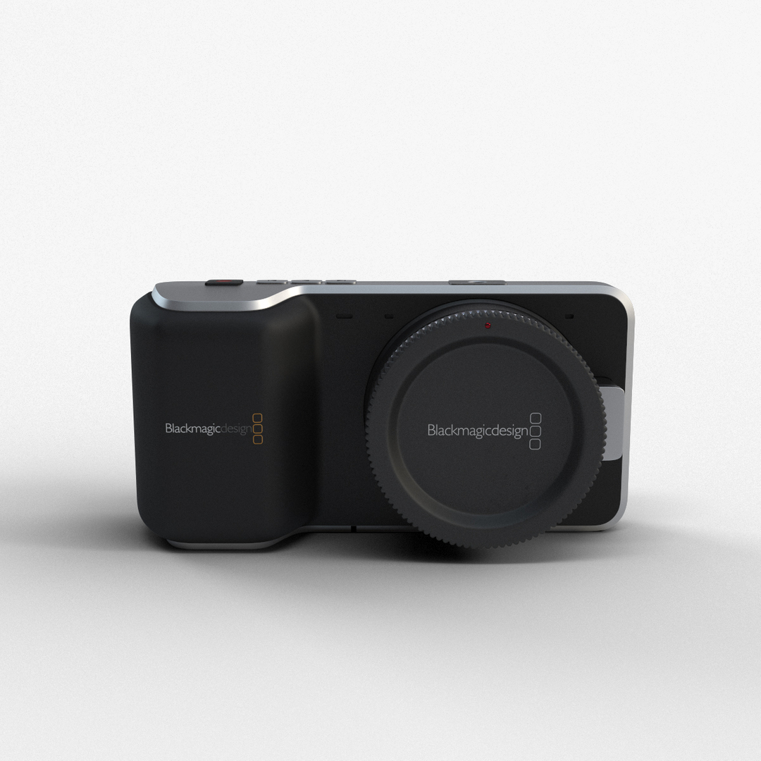 Blackmagic Pocket Camera 3d Max