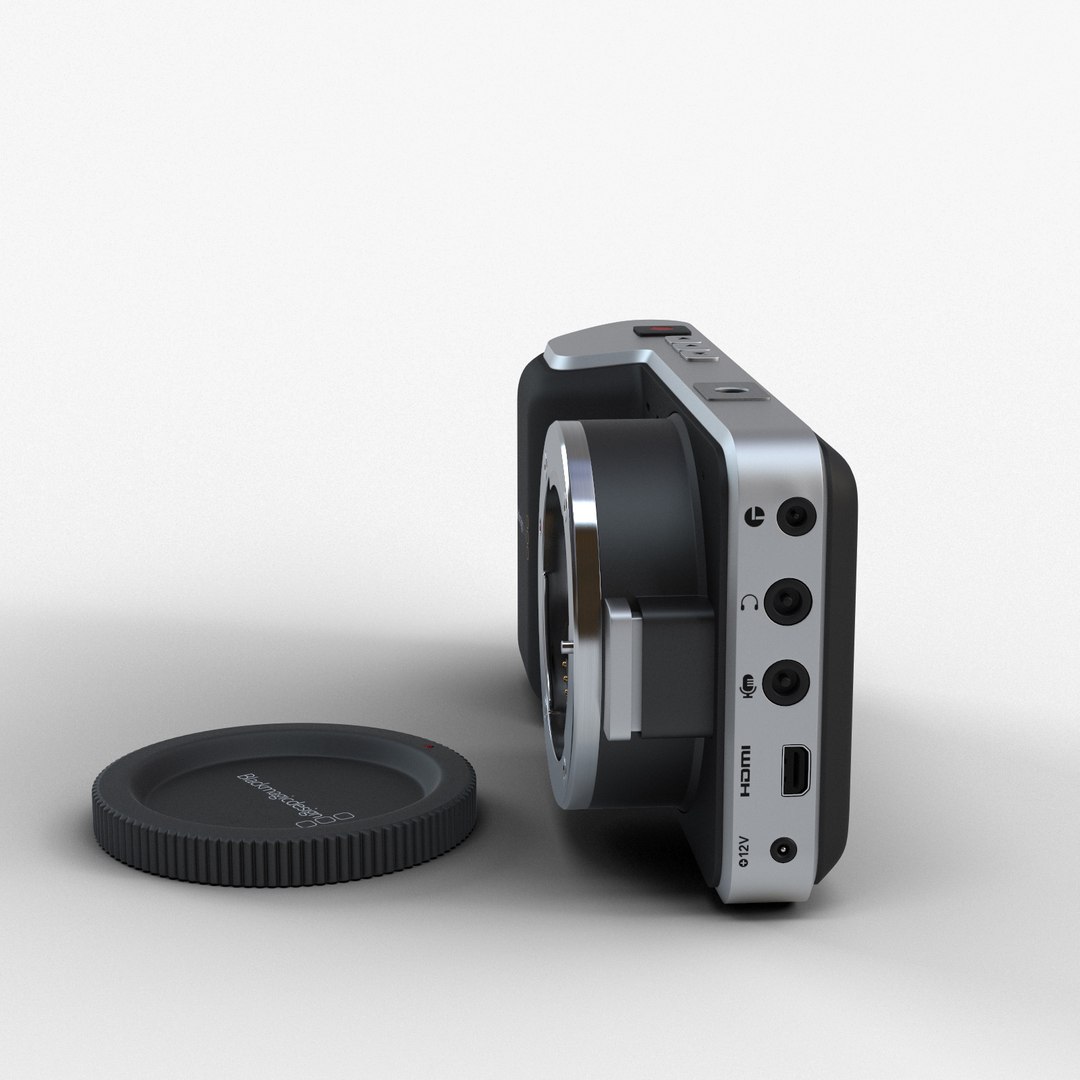 Blackmagic Pocket Camera 3d Max