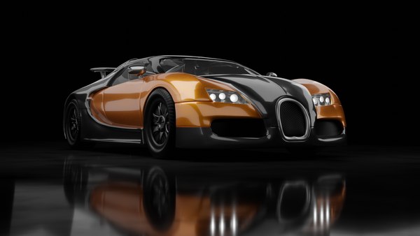 modelo 3d Bugatti Veyron - TurboSquid 1521556