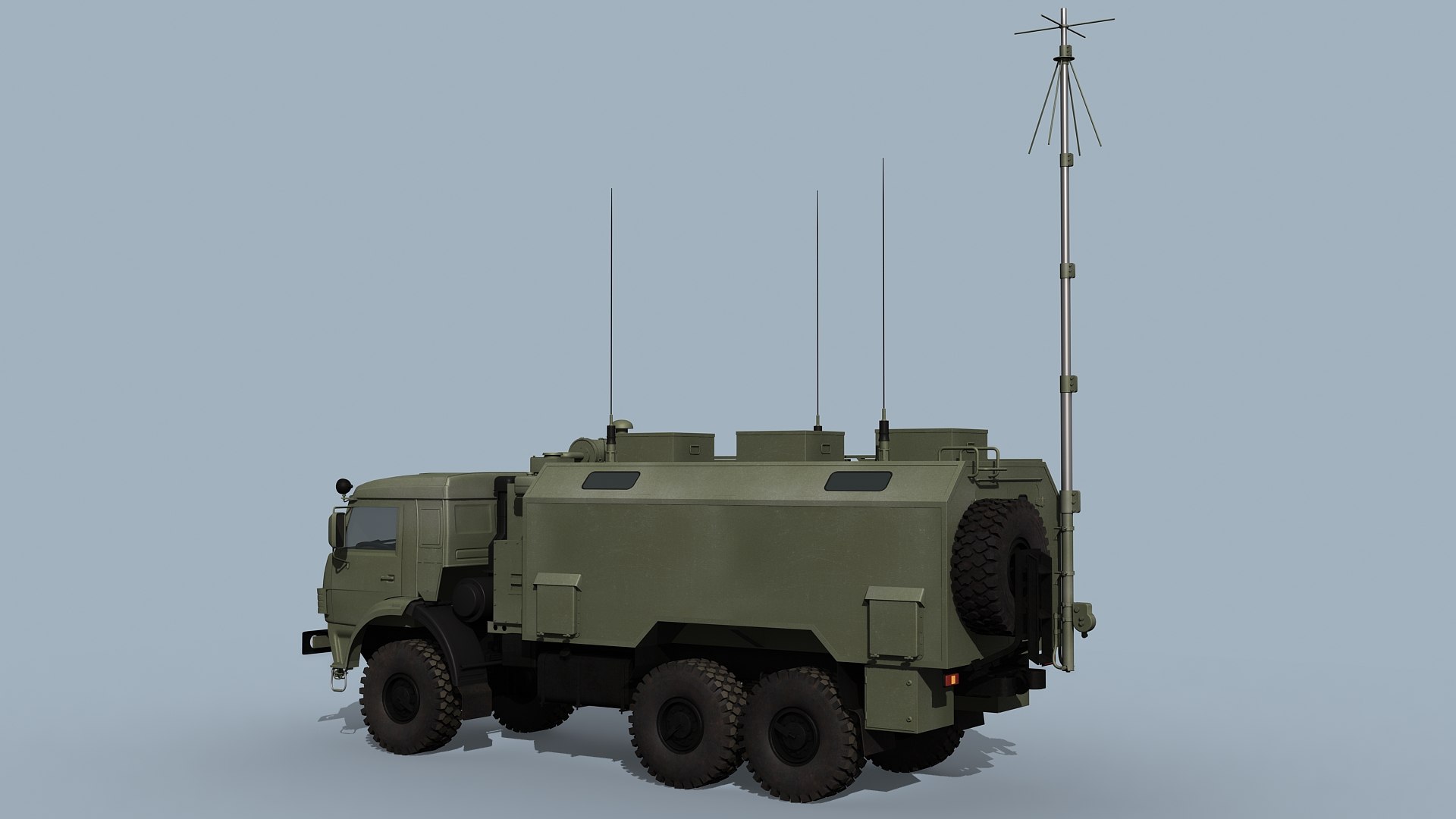 Command Post Iskander 3D Model - TurboSquid 1569865