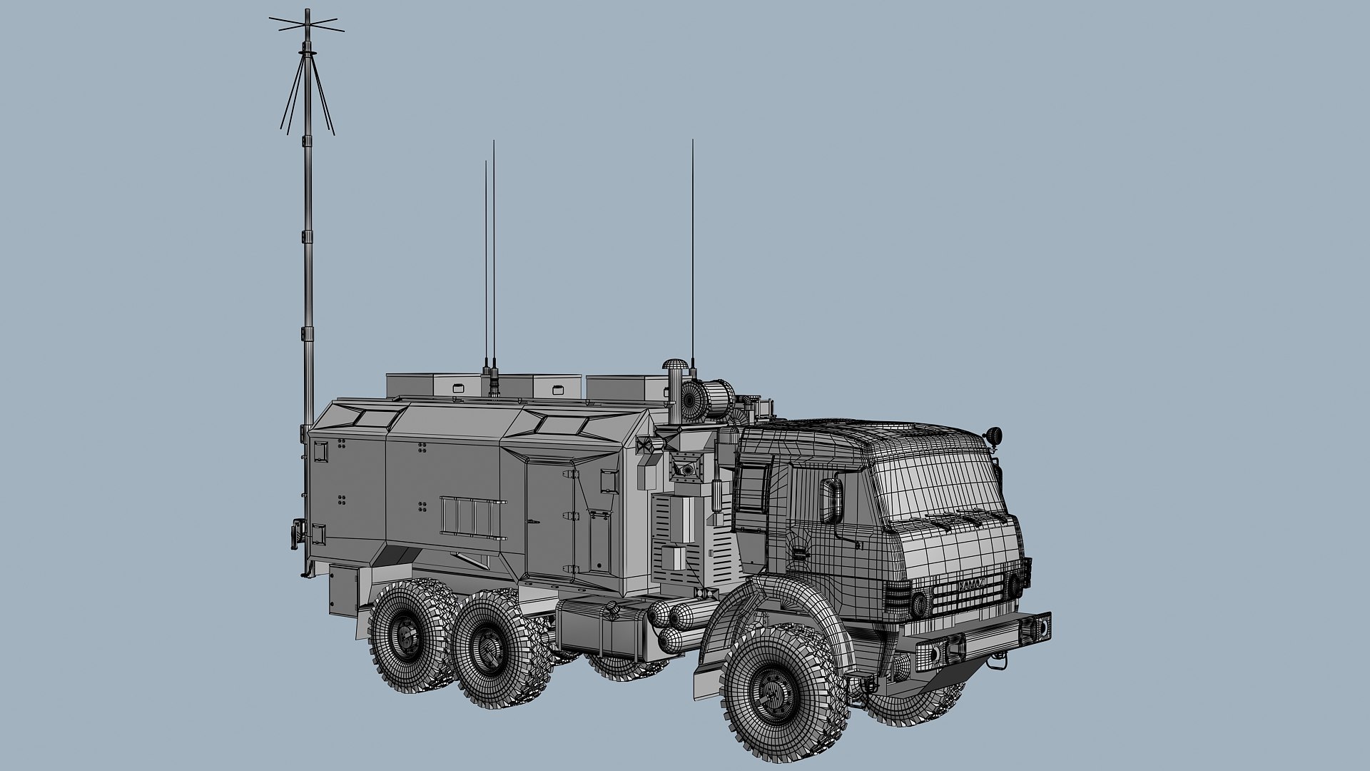 Command Post Iskander 3D Model - TurboSquid 1569865