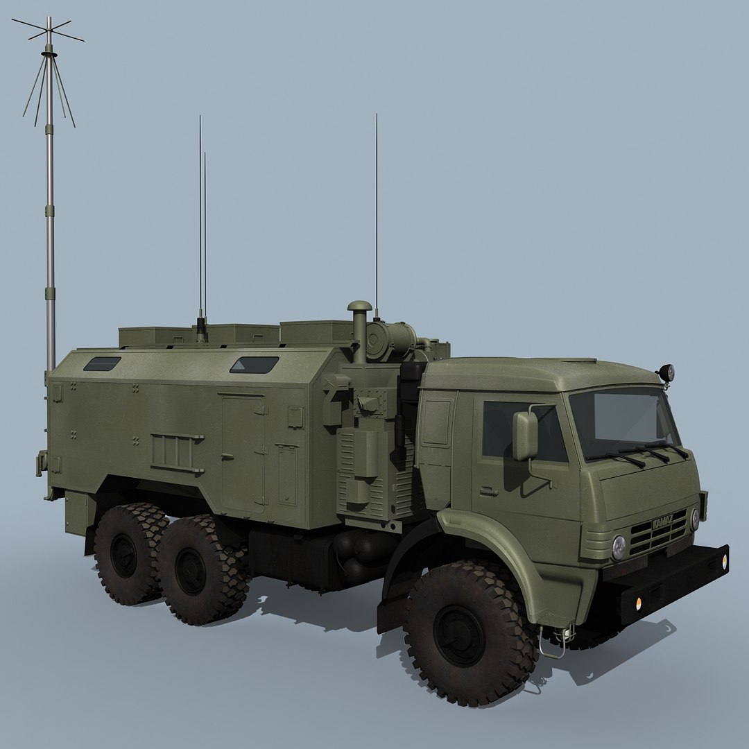 Command Post Iskander 3D Model - TurboSquid 1569865
