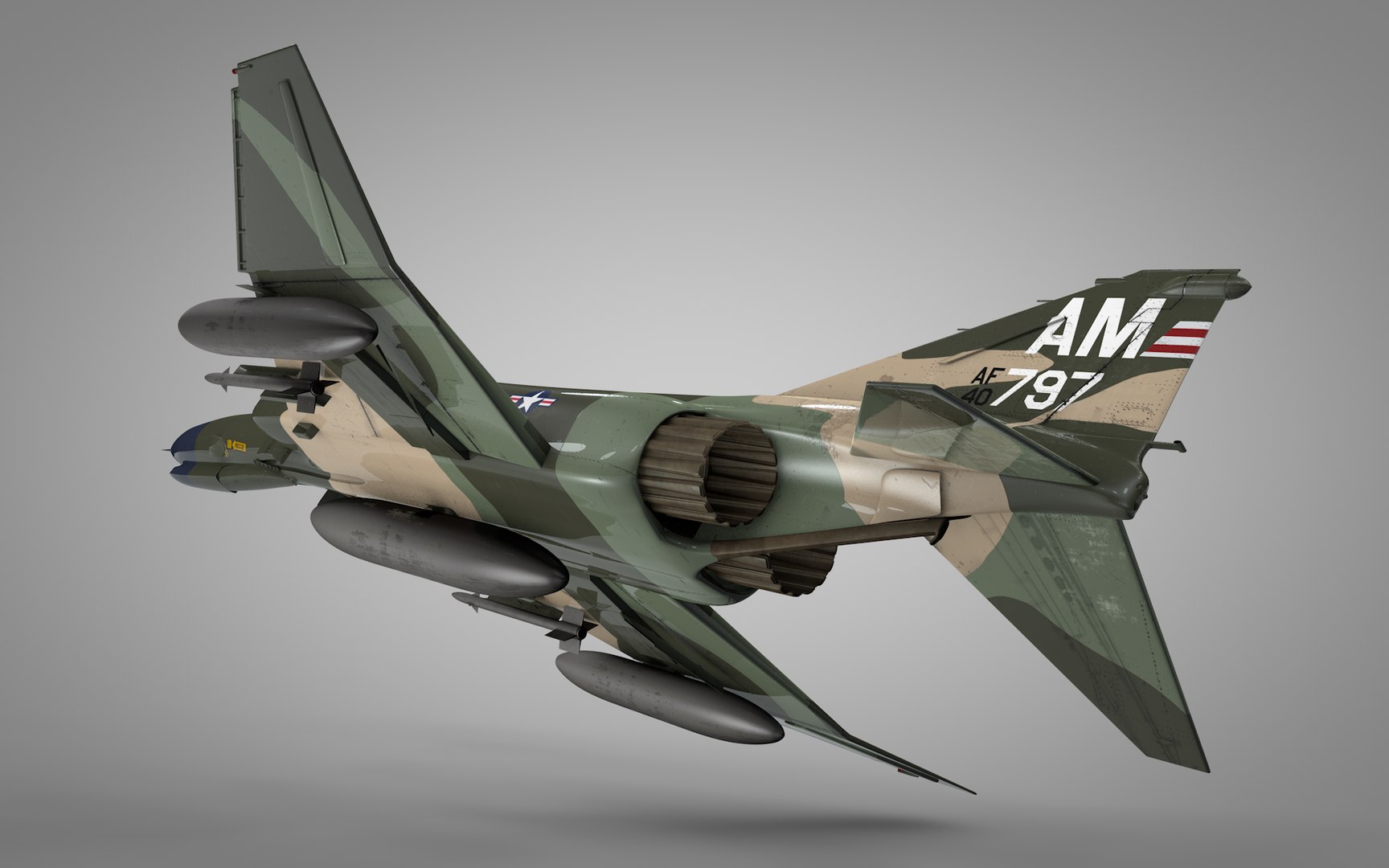 3D model mcdonnell douglas f-4 - TurboSquid 1671430