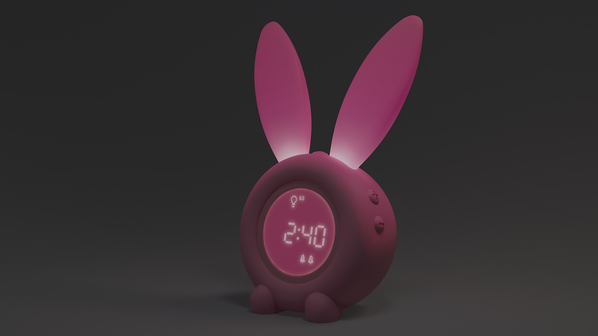 Bunny Clock 3D Model - TurboSquid 1799855