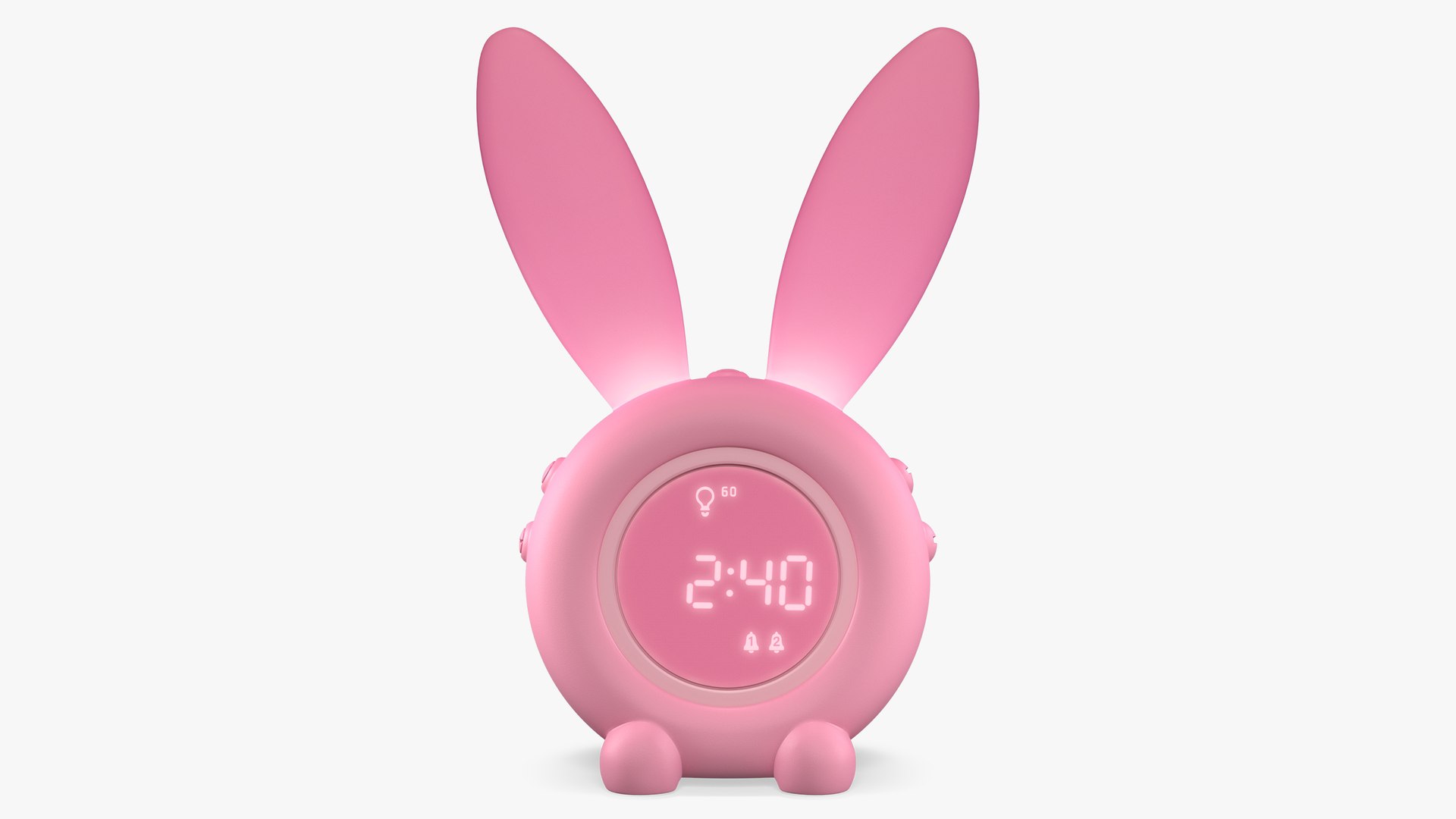 Bunny Clock 3D Model - TurboSquid 1799855