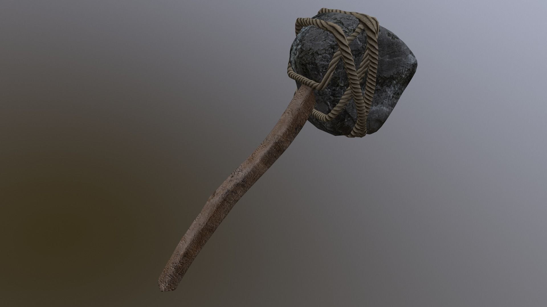 Medieval Hammer Game Ready Low Poly PBR 3D Model 3D model - TurboSquid ...