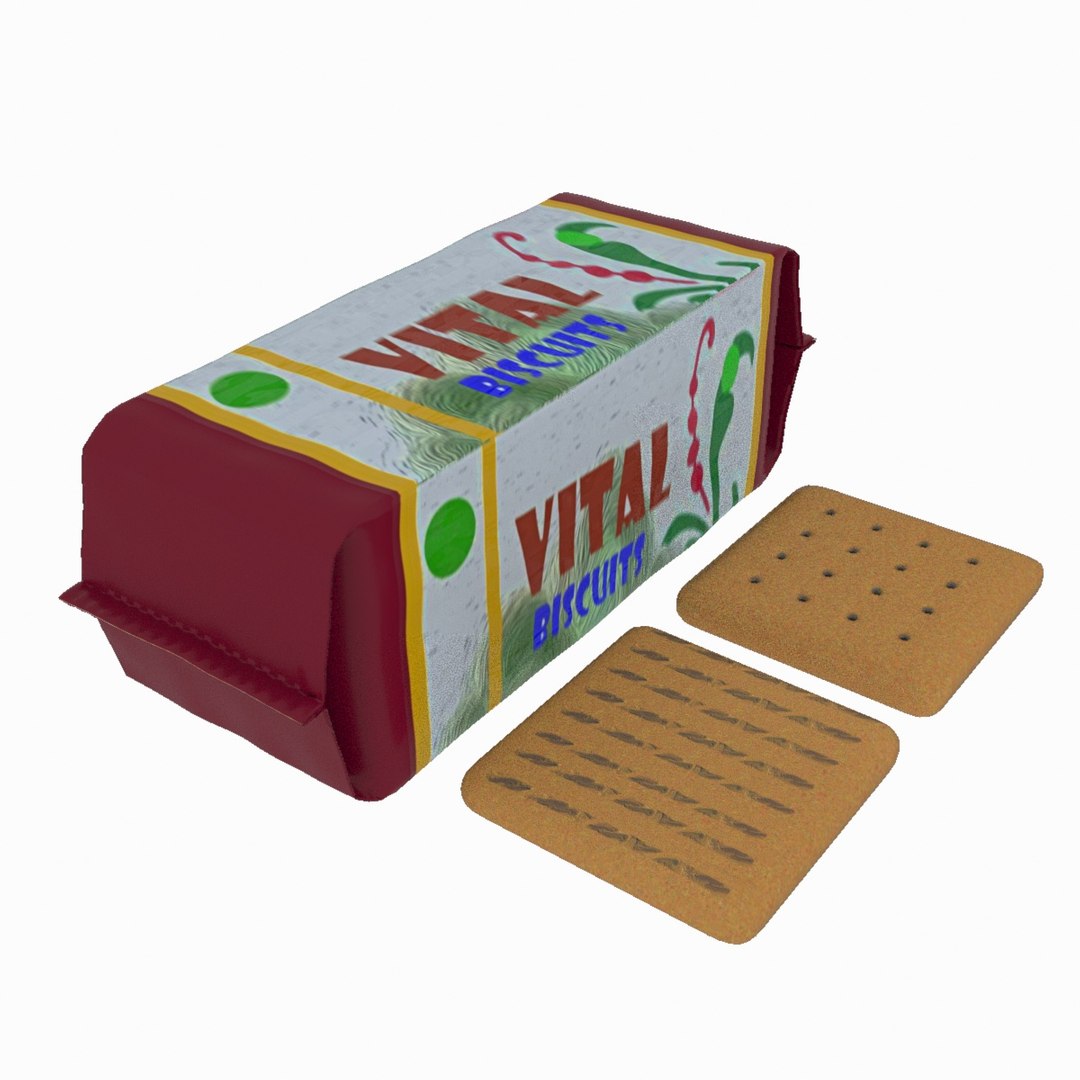 Pack Biscuits 3D Model - TurboSquid 1592239