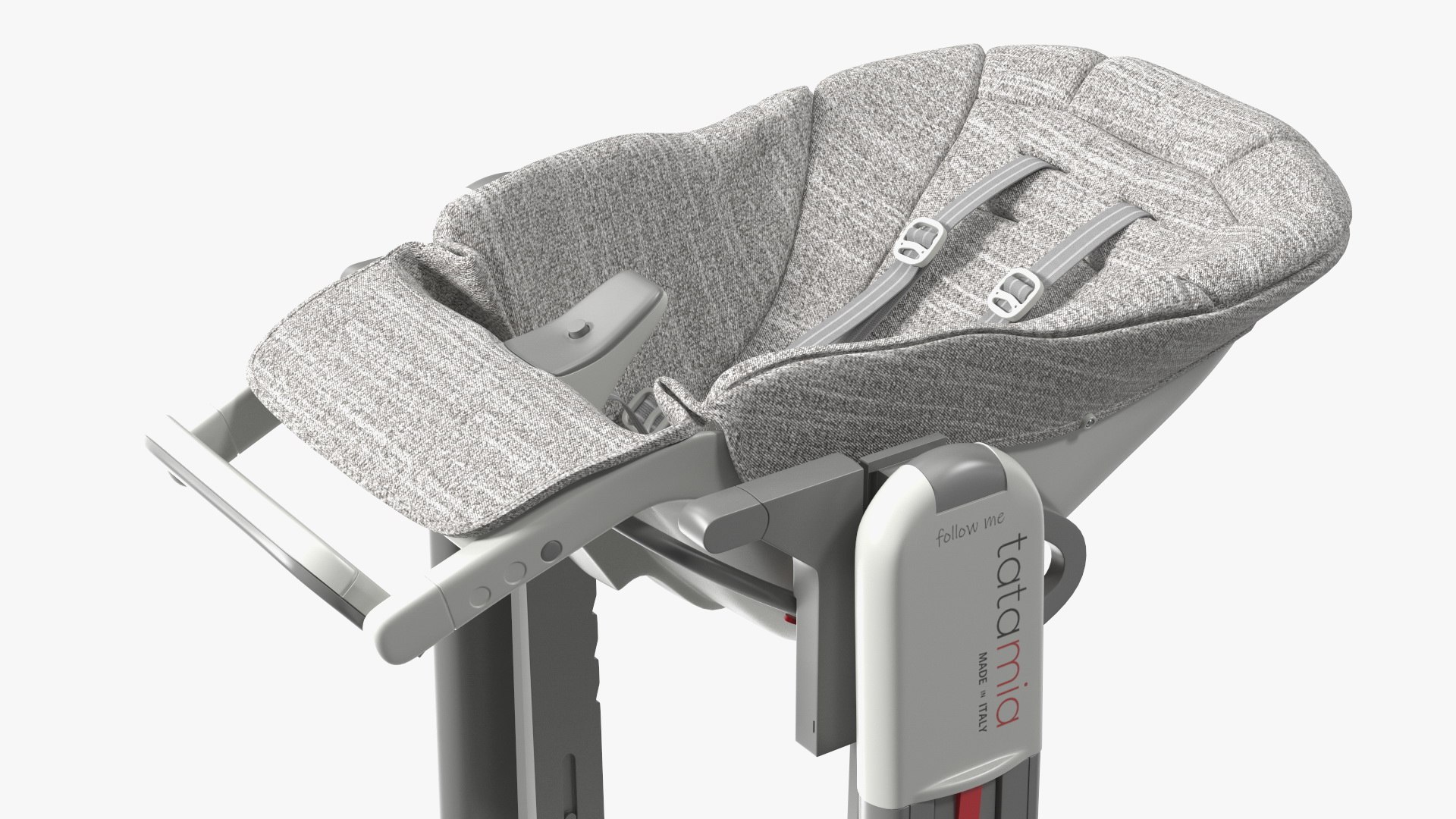 3D High Chair Peg Perego Tatamia Horizontal Grey - TurboSquid 2166406