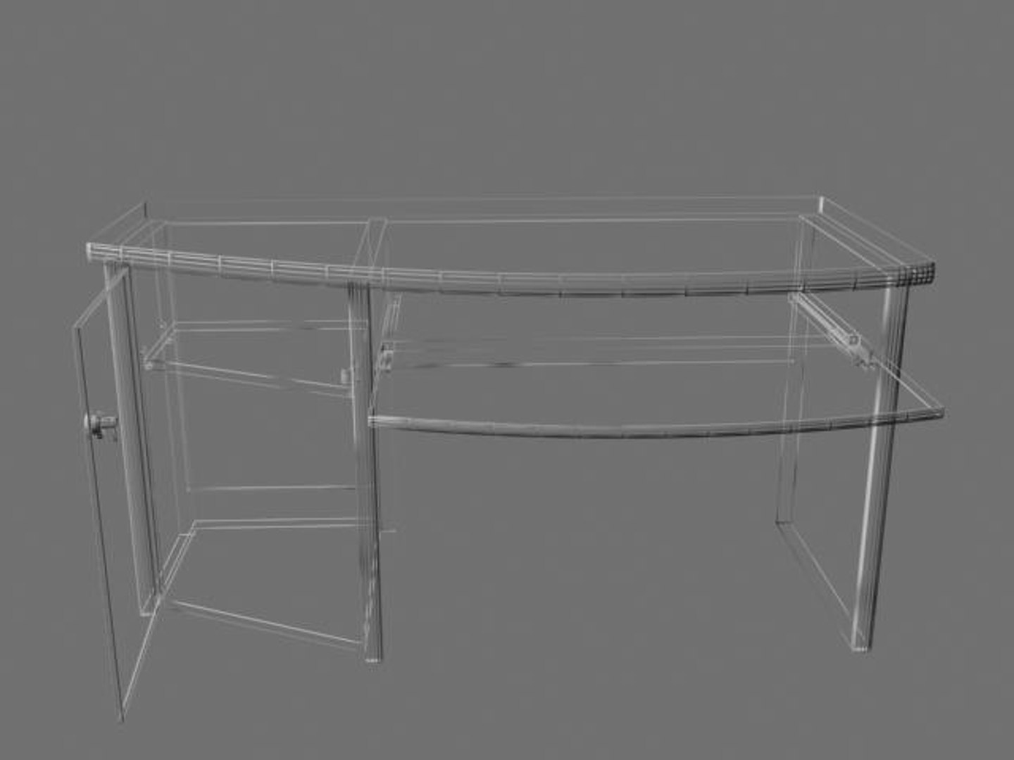Free Desk 3d Model