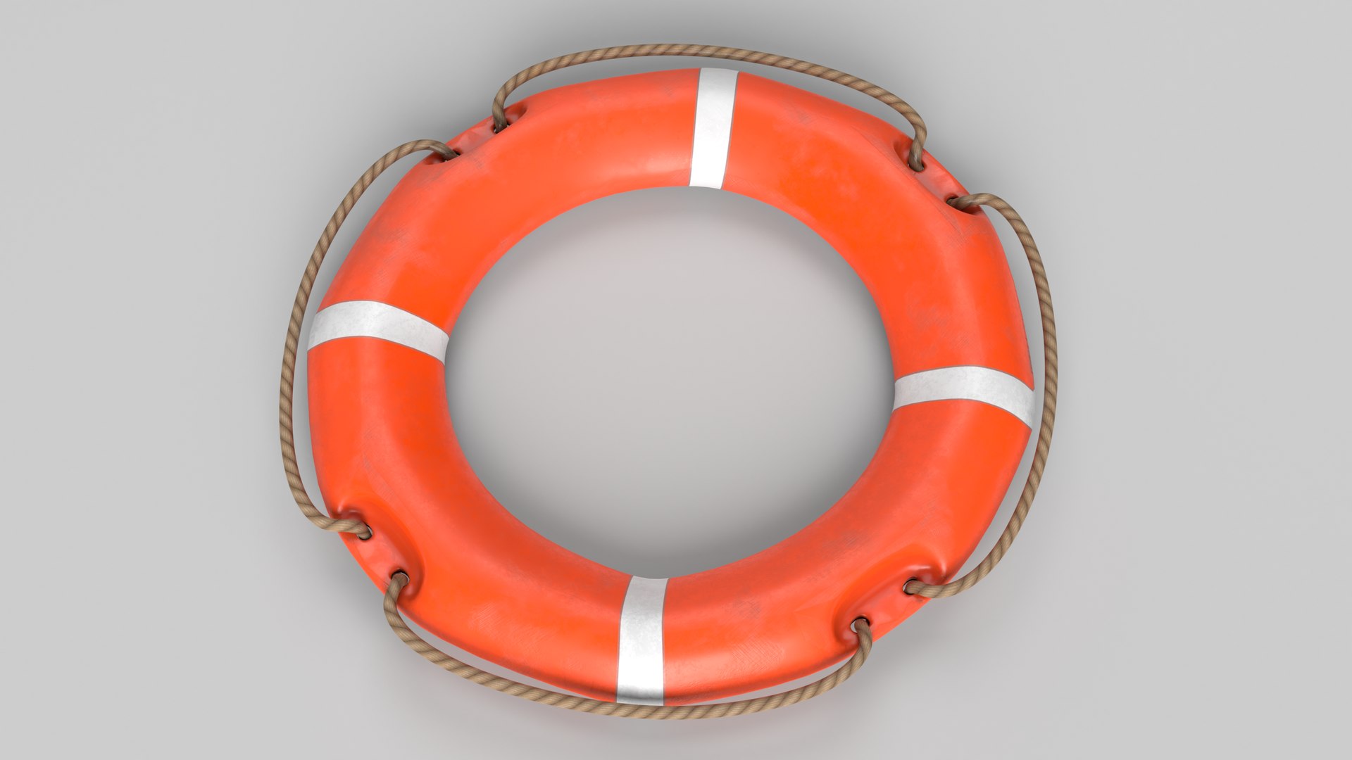 3D Lifeguard Buoy Life Modeled - TurboSquid 1601105