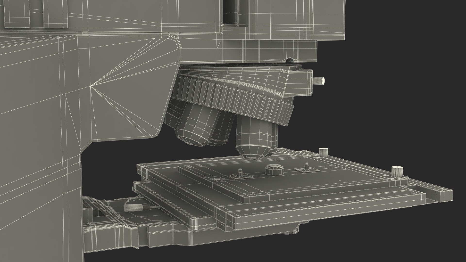 Reflected Light Microscope Olympus BX51M 3D Model - TurboSquid 2137513