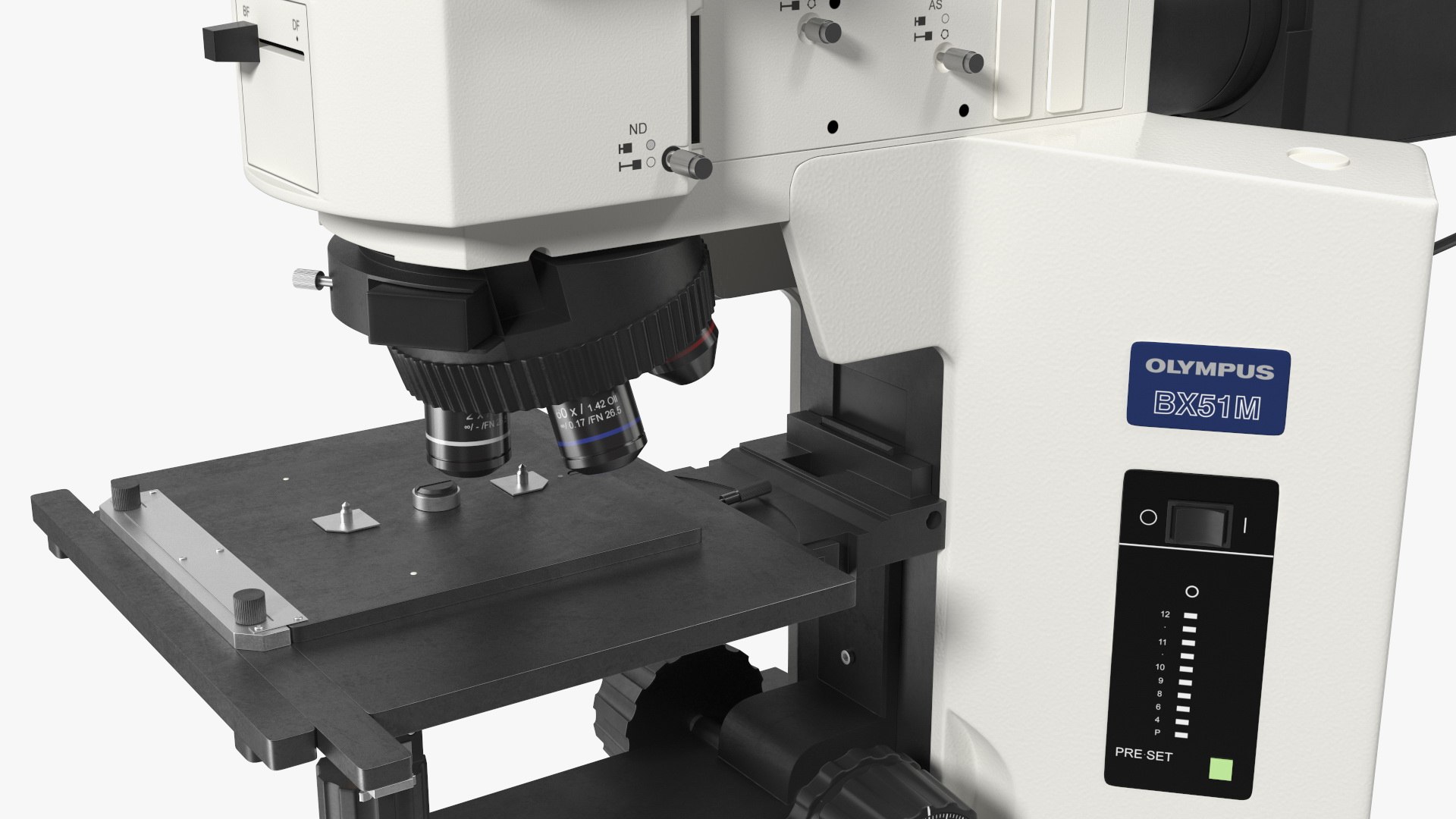 Reflected Light Microscope Olympus BX51M 3D model - TurboSquid 2137513