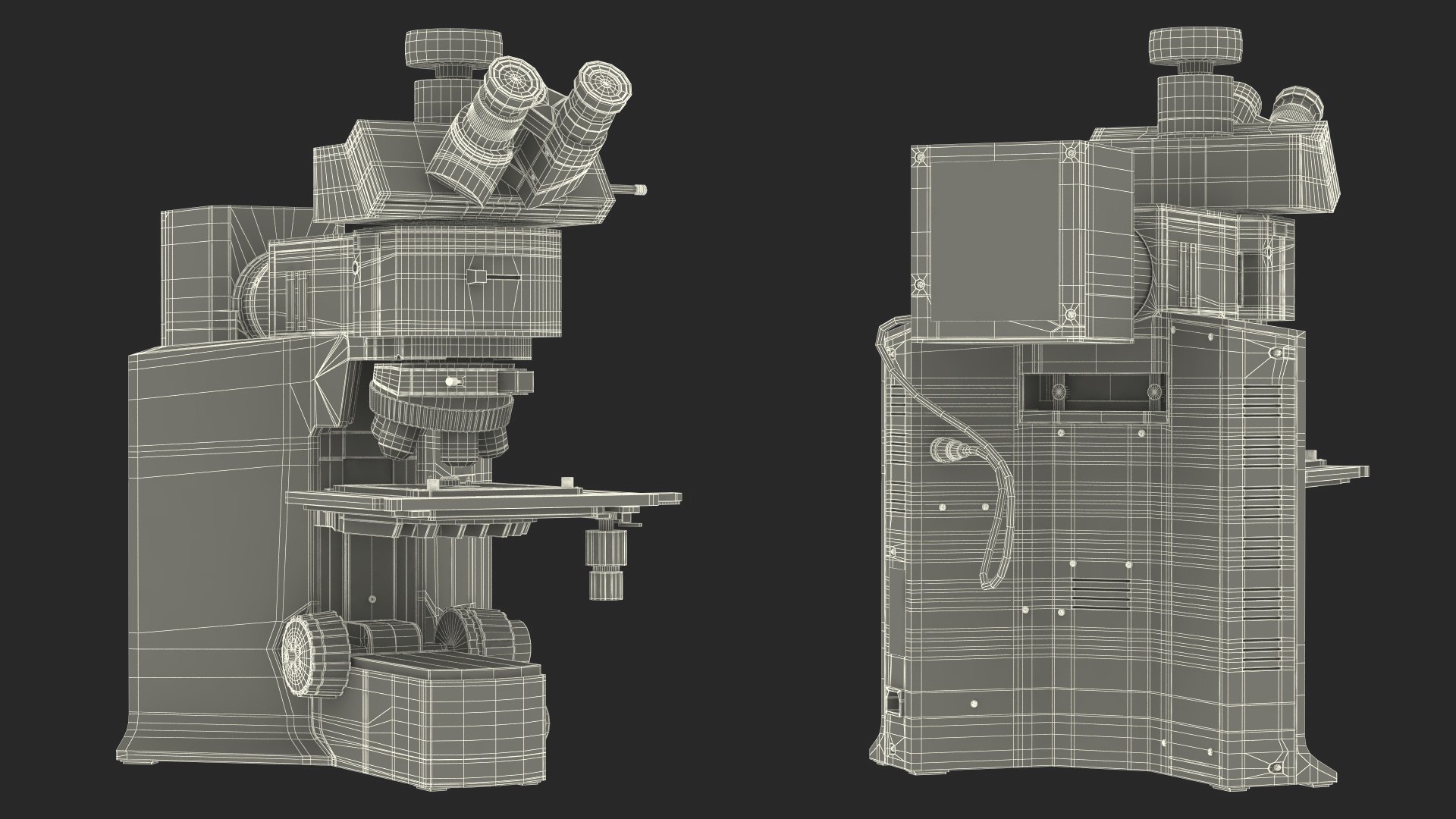 Reflected Light Microscope Olympus BX51M 3D Model - TurboSquid 2137513