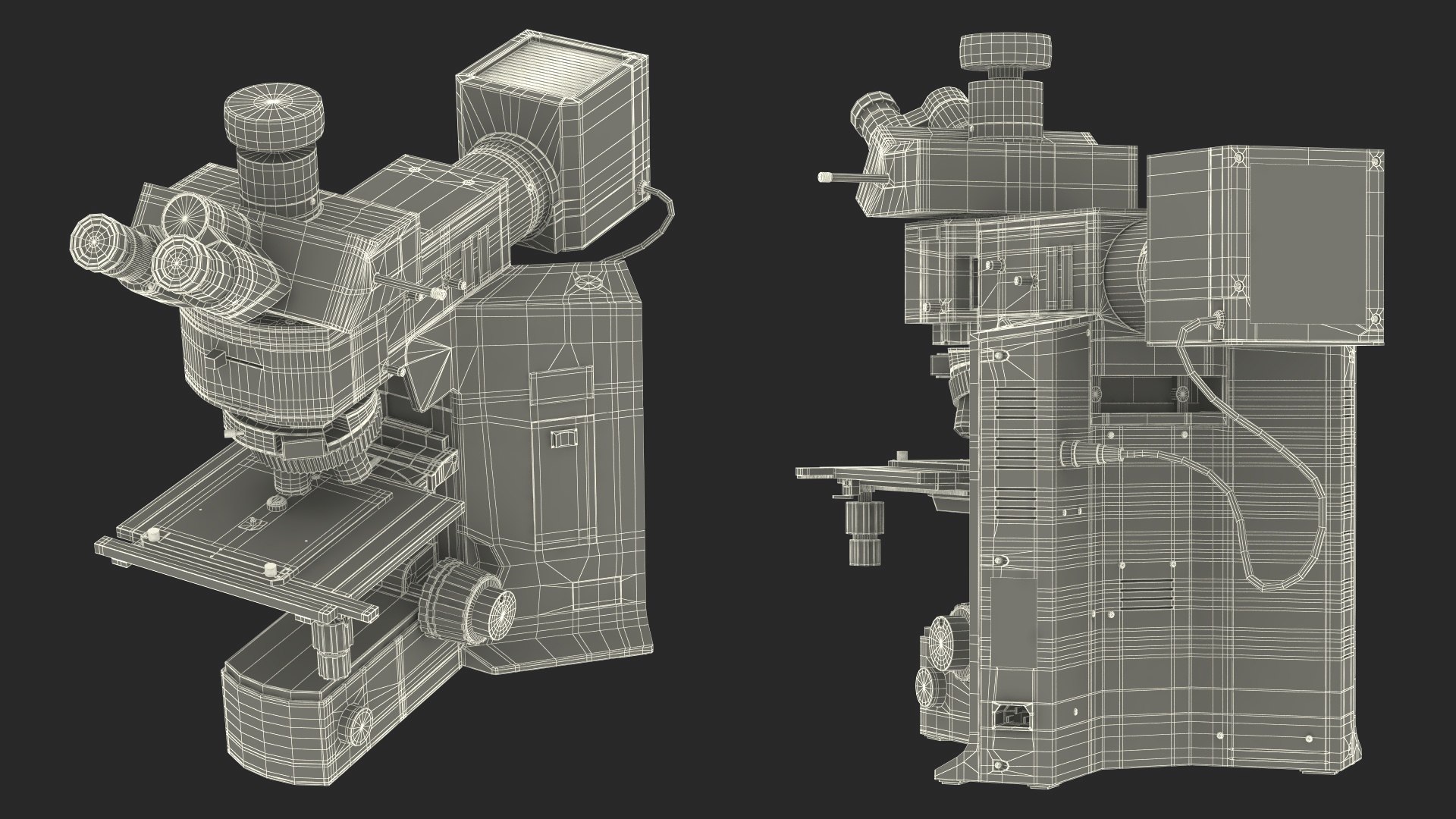 Reflected Light Microscope Olympus BX51M 3D Model - TurboSquid 2137513