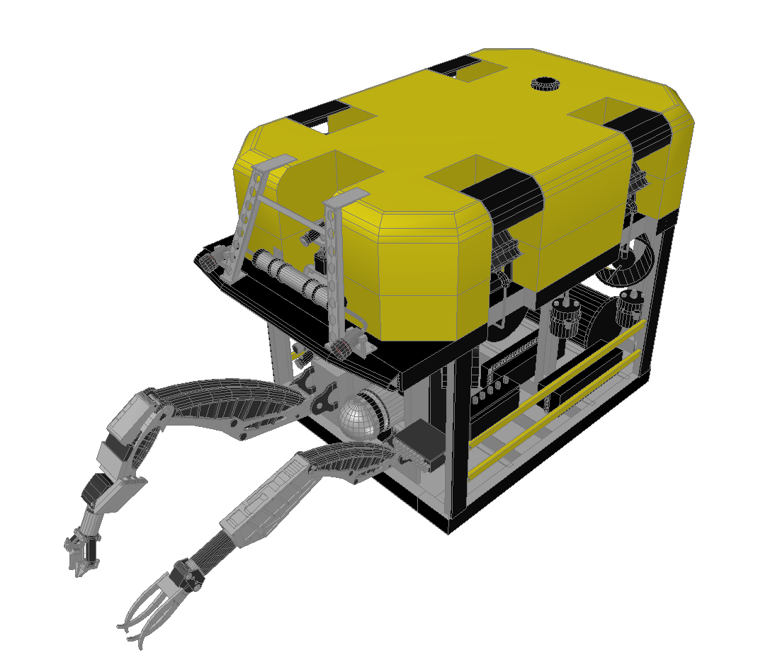 3d model rov oil