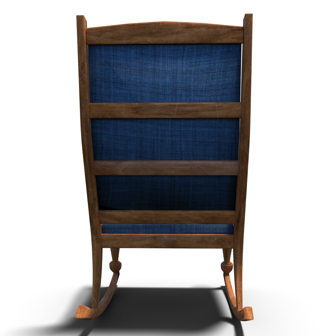 3D Rocking Chair Model - TurboSquid 2088506