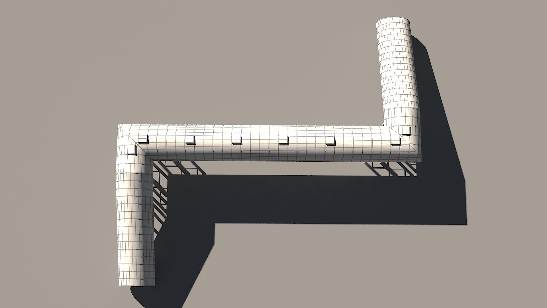 3D model road transition exterior architecture - TurboSquid 1599862