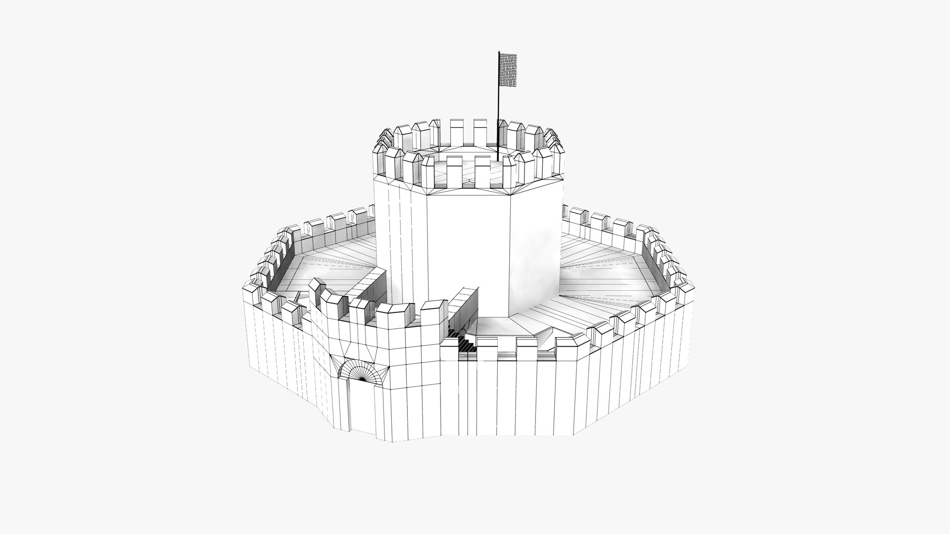 3D Model Medieval Castles Collection - TurboSquid 2050228