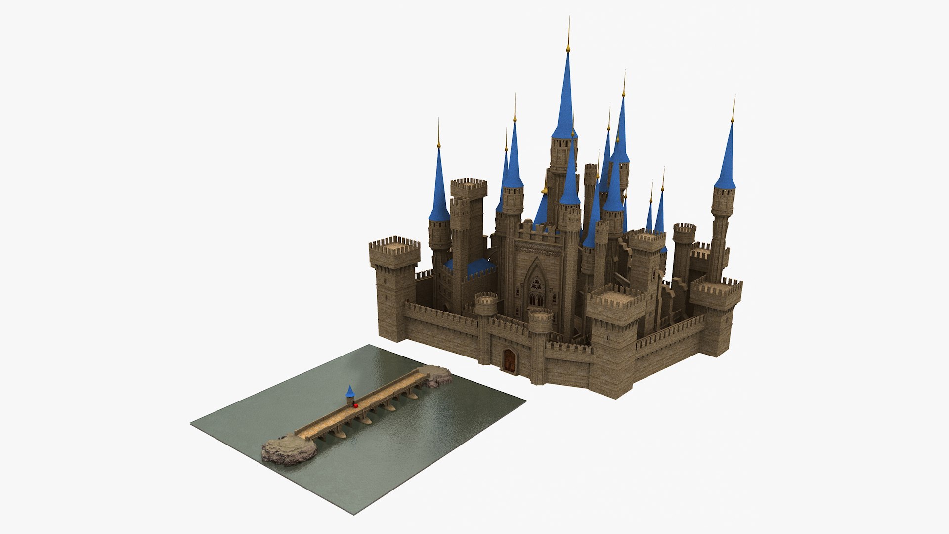 3D Model Medieval Castles Collection - TurboSquid 2050228