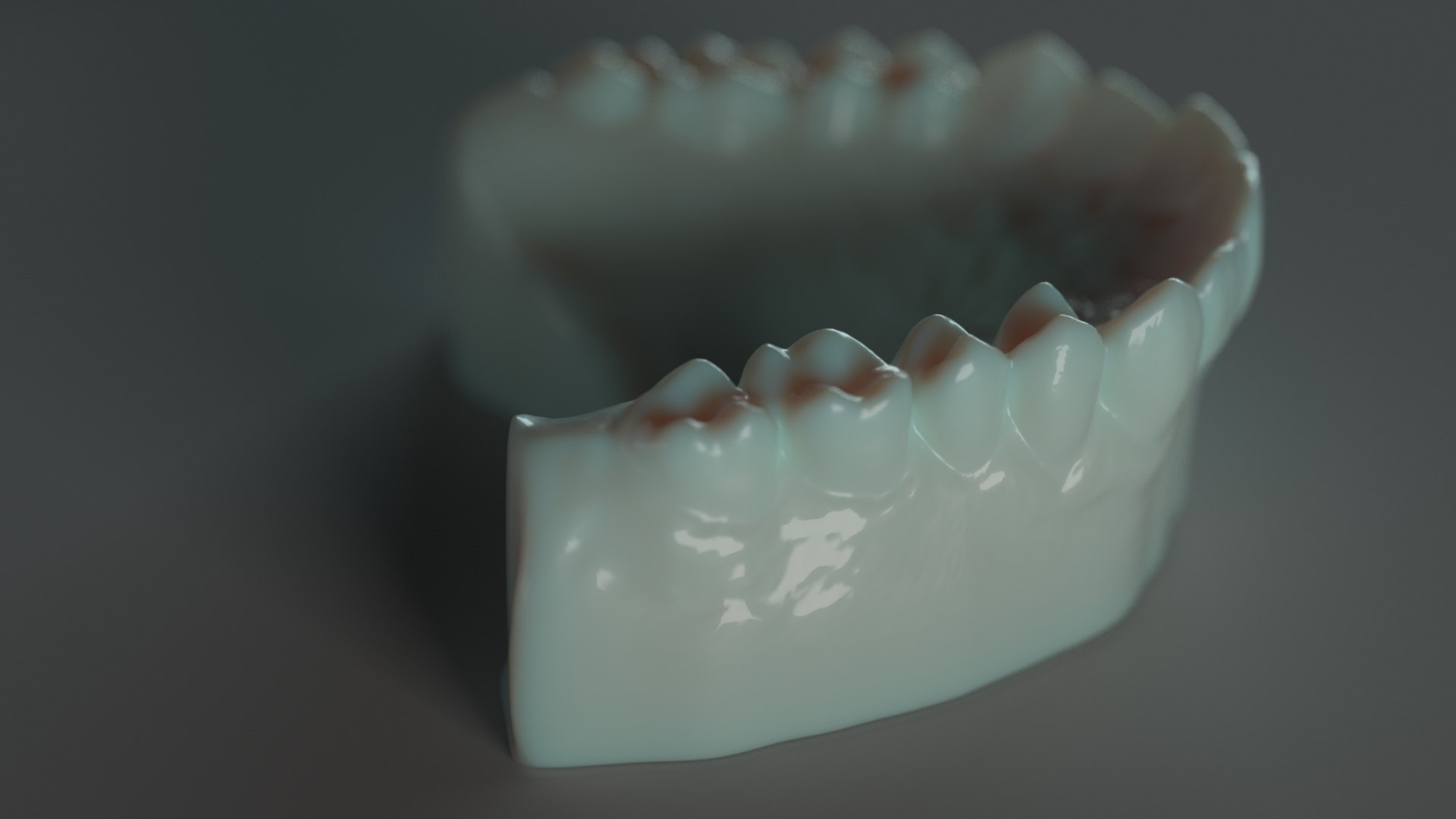 Upper Denture D Mold 3D Model - TurboSquid 1810563