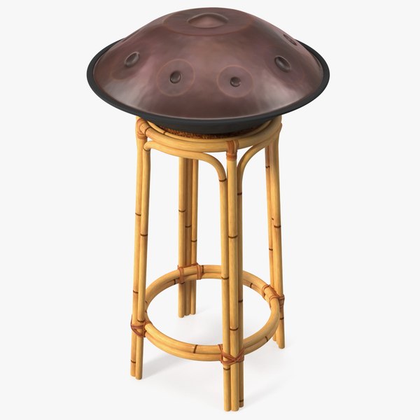 3D model Hang Instrument on Bamboo Stool - TurboSquid 1832875