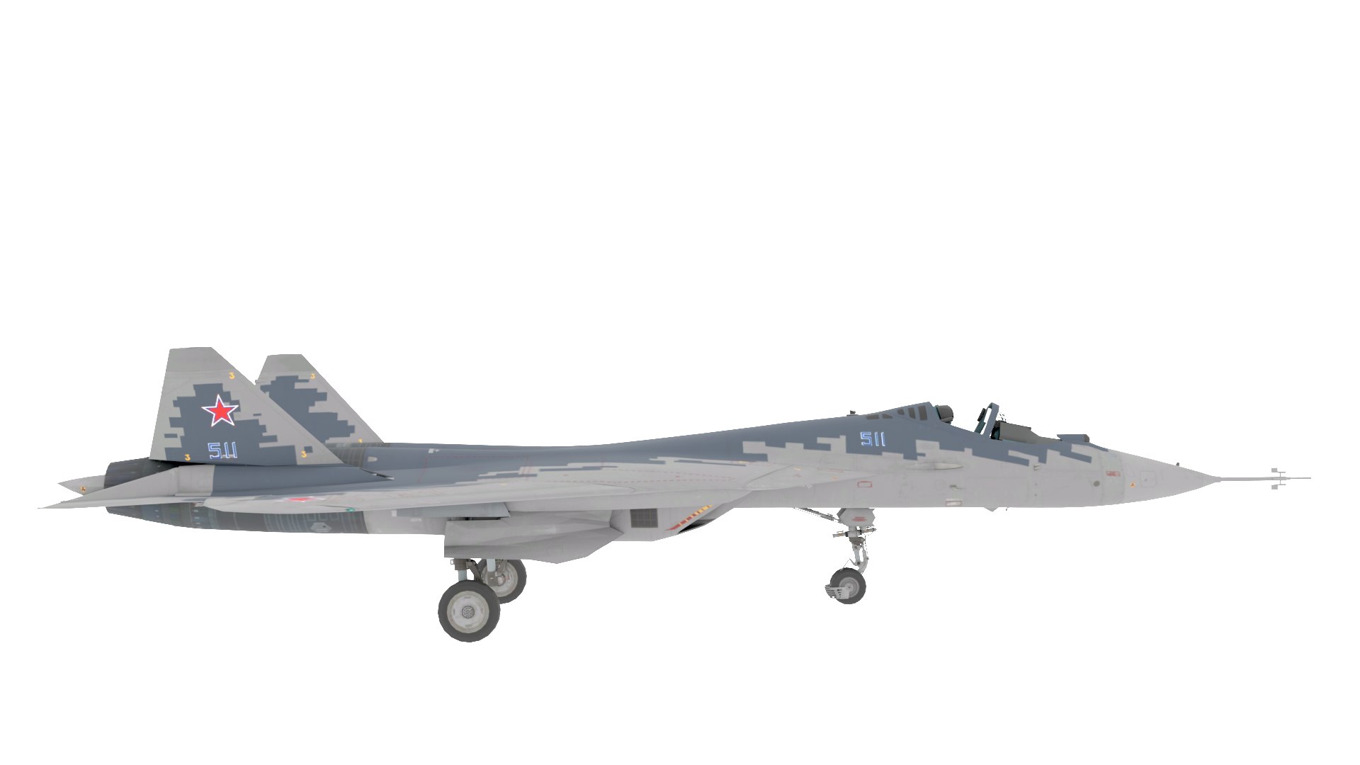 3D SU57 - TurboSquid 2377541