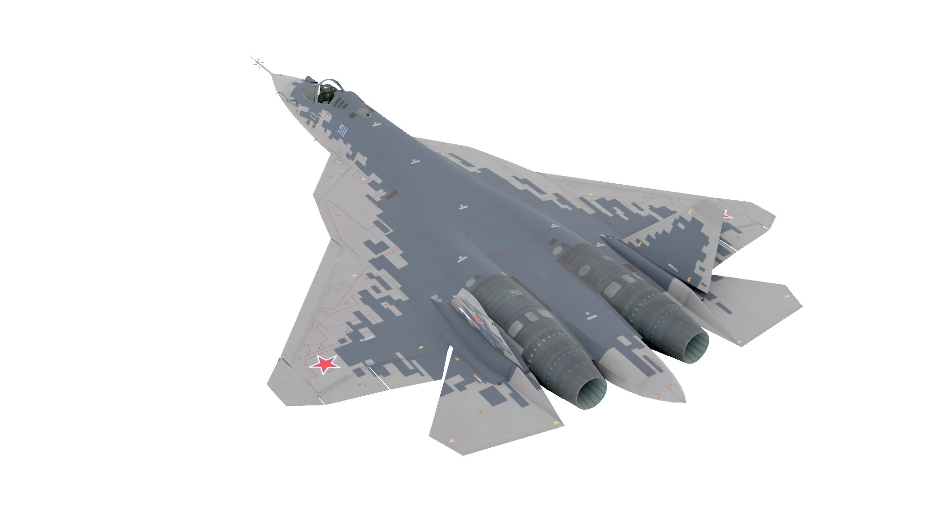 3D SU57 - TurboSquid 2377541